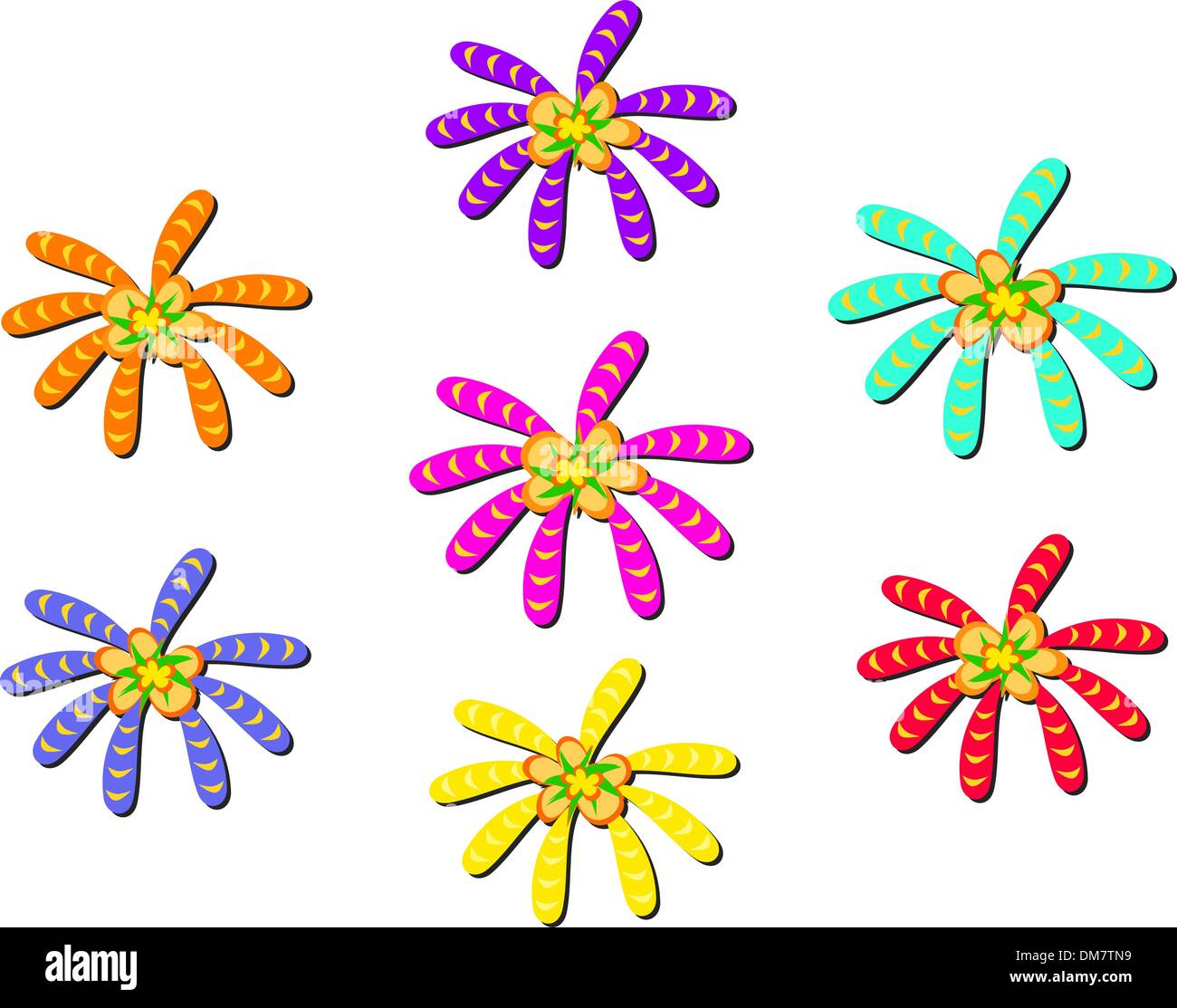 Striped flowers hi-res stock photography and images - Alamy