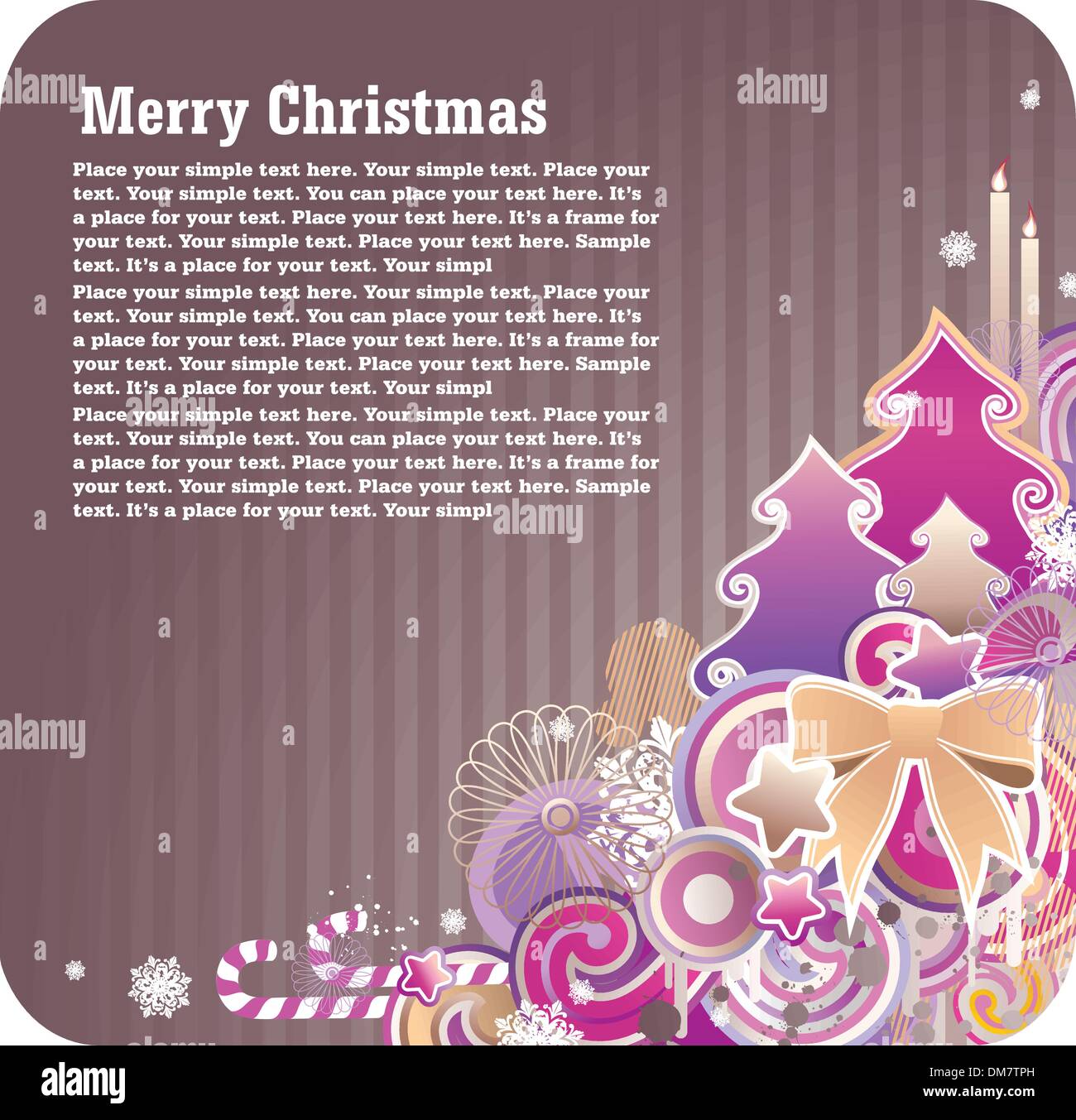 bright christmas background Stock Vector Image & Art - Alamy