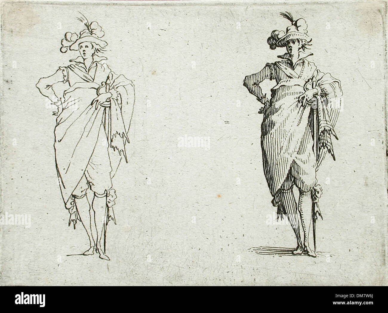 This portrait features a man with his right hand resting on his hip ...