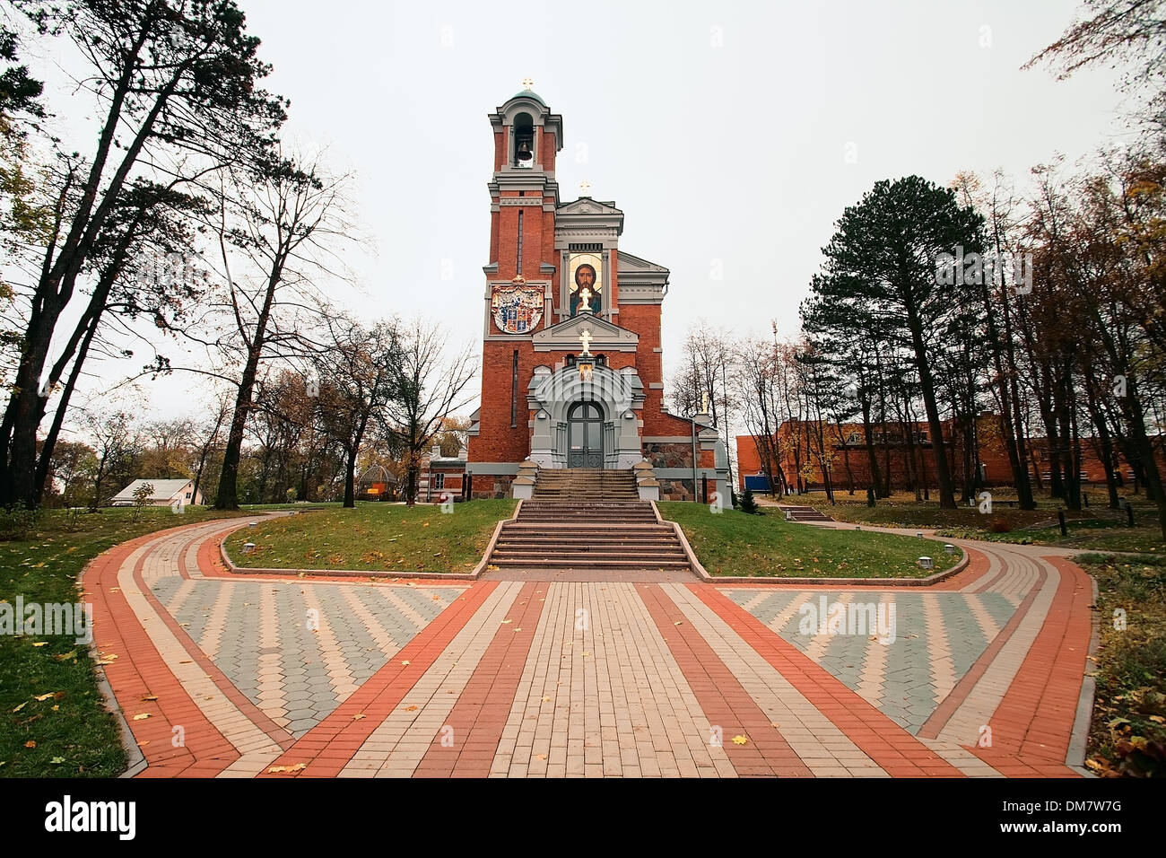 family chapel of princes Svyatopolk-Mirski Stock Photo - Alamy
