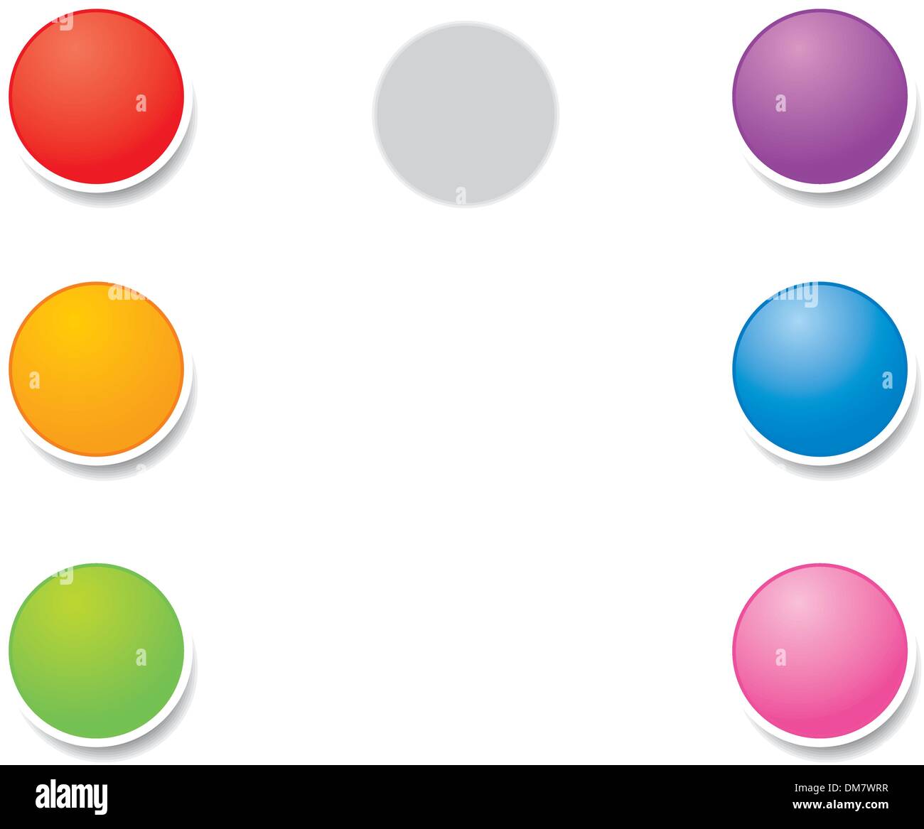 vector dots with shadows Stock Vector Image & Art - Alamy