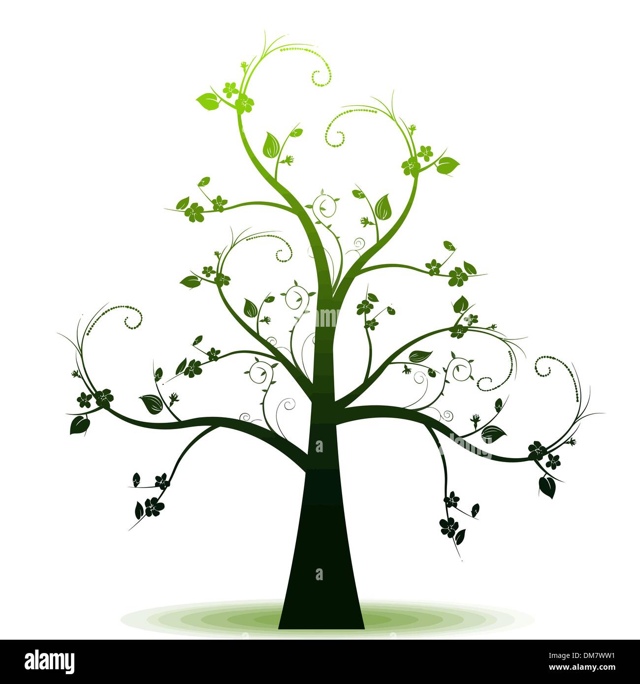 Spring closeup Stock Vector Images - Alamy