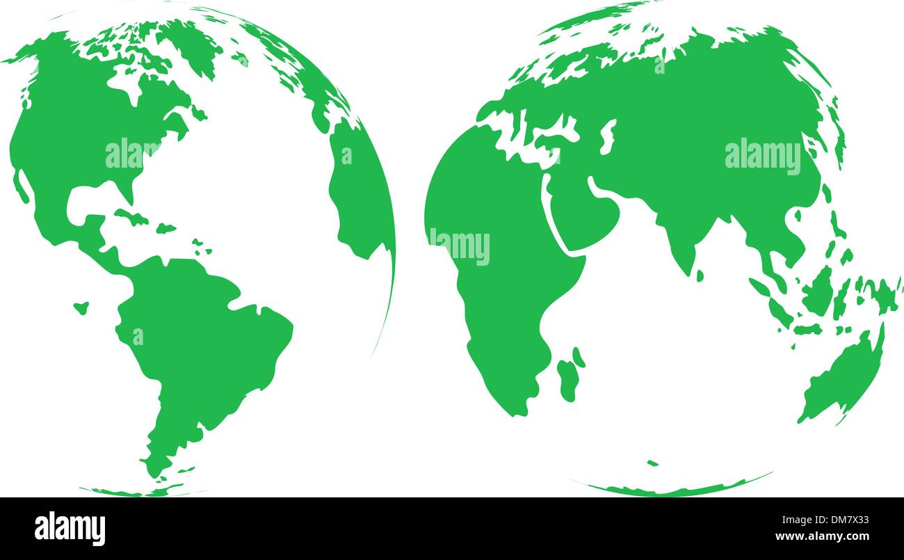 Worls map Cut Out Stock Images & Pictures - Alamy