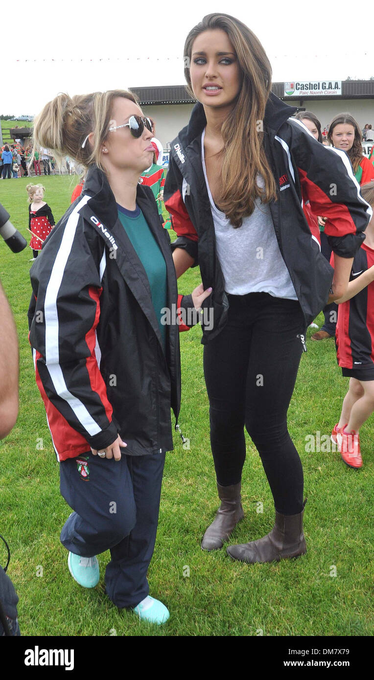 Jessica Lawlor Rozanna Purcell Celebrity Bainsteoirs - Cashel v Ballira ...