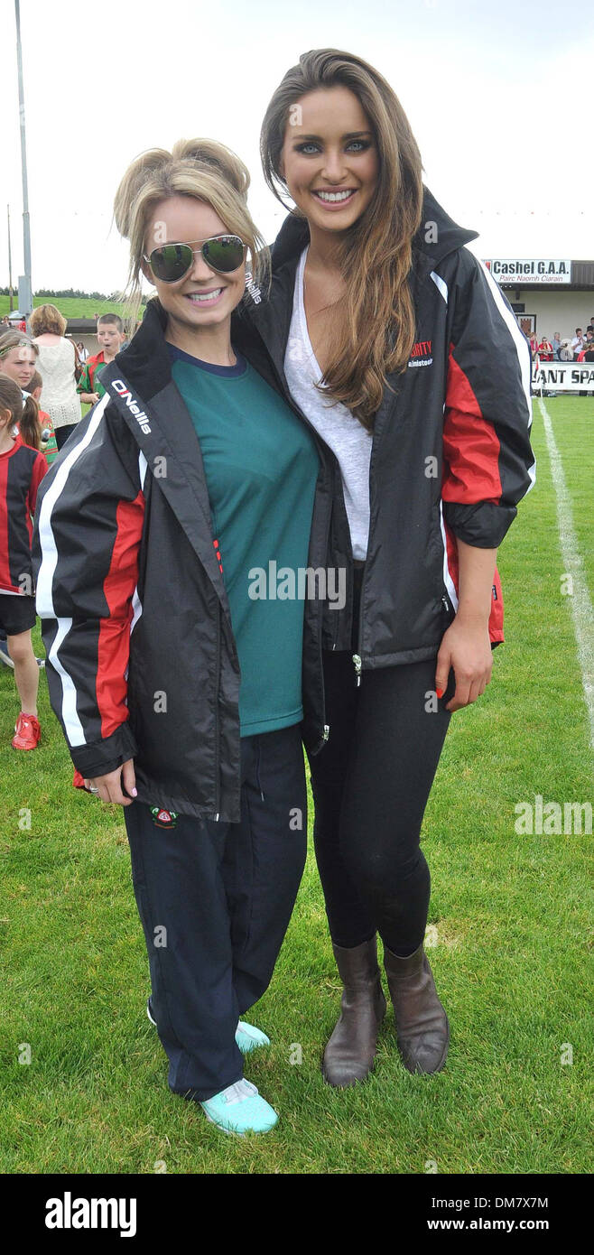 Jessica Lawlor Rozanna Purcell Celebrity Bainsteoirs - Cashel v Ballira ...