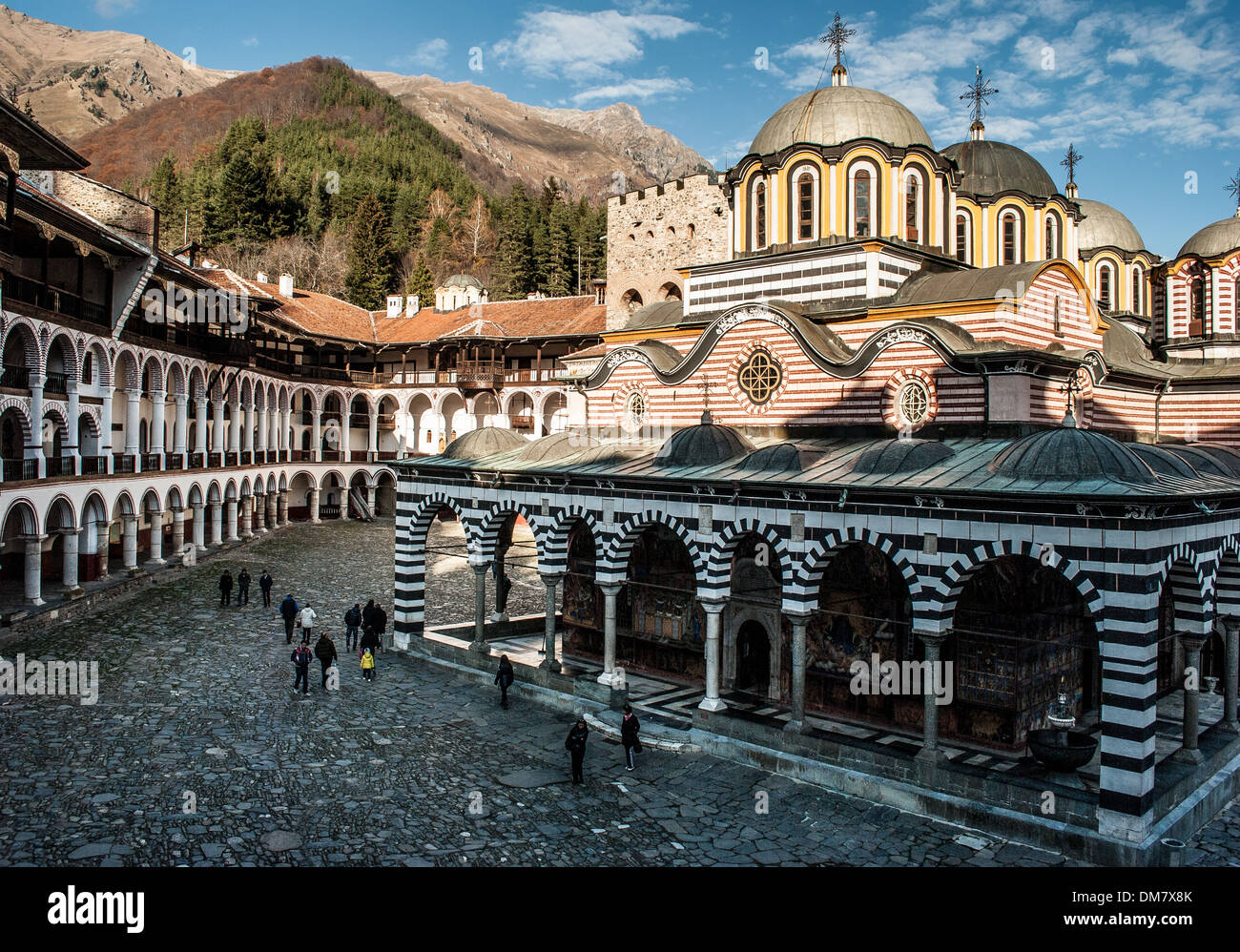 Rila monastery fresco hi-res stock photography and images - Alamy
