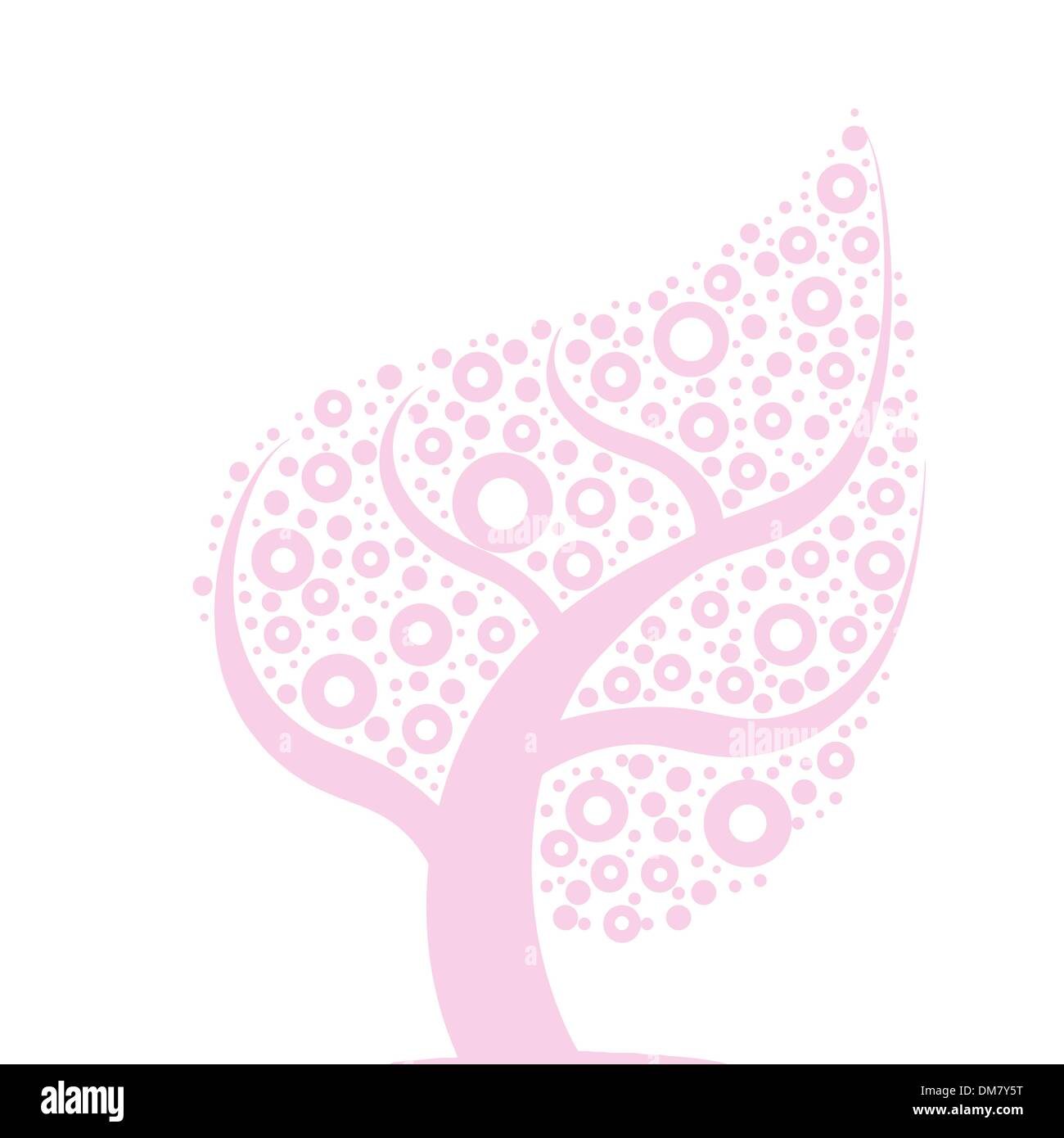 Dot on tree Stock Vector Images - Alamy