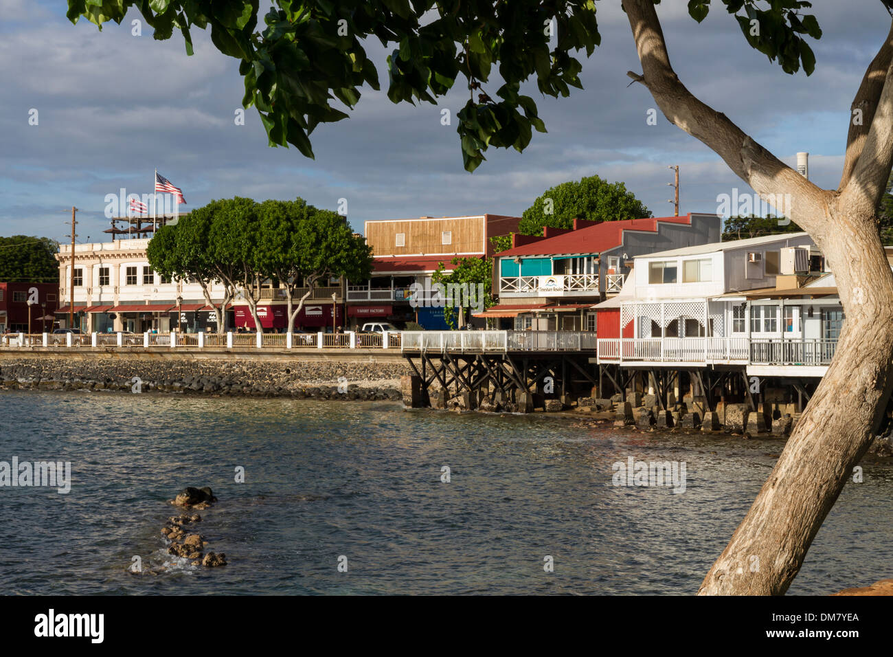 USA, Hawaii, Maui, Lahaina waterfront Stock Photo - Alamy