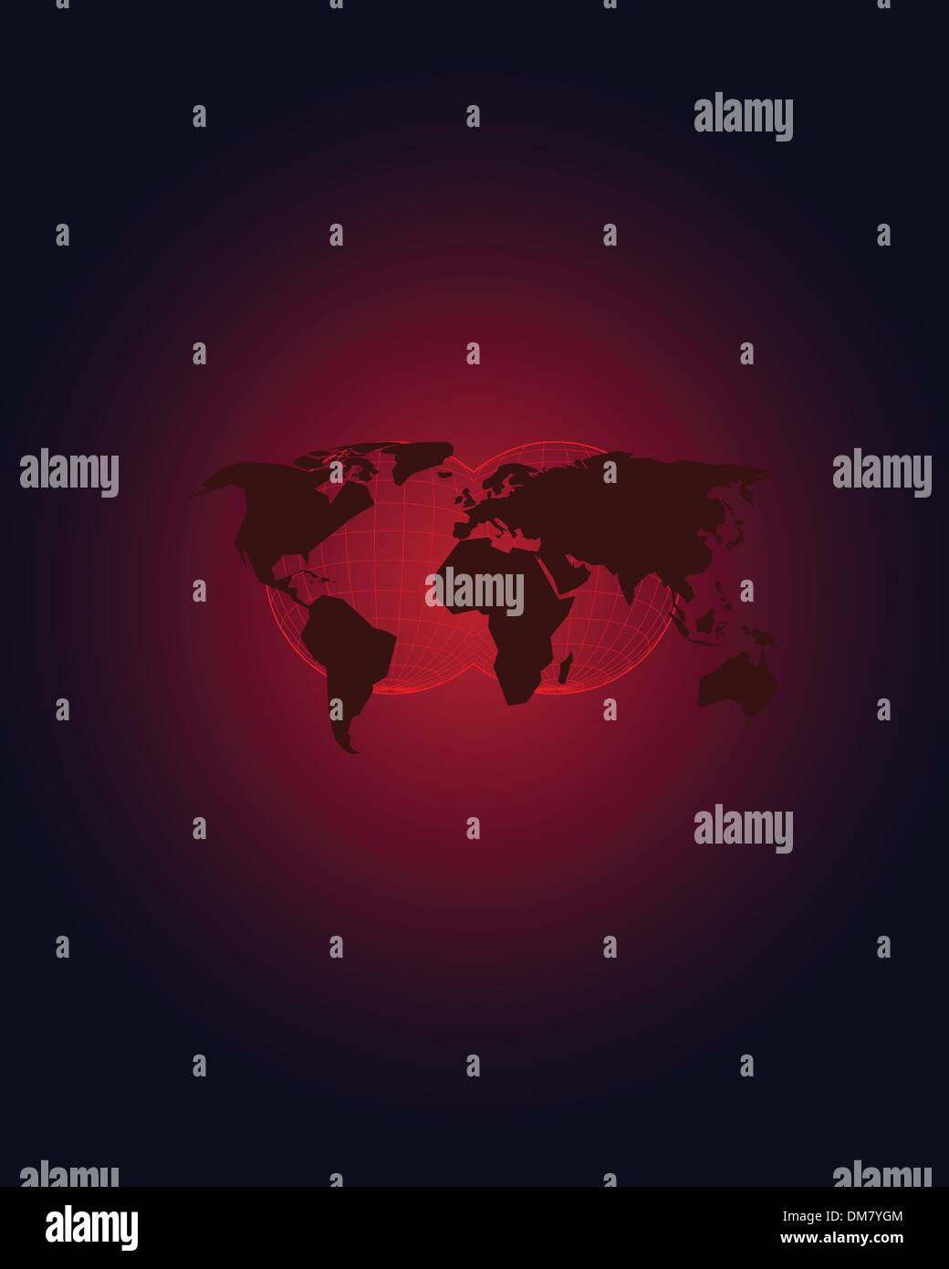 World link map hi-res stock photography and images - Alamy