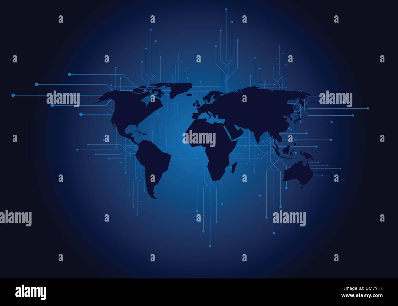 Map Stock Vector Images - Alamy