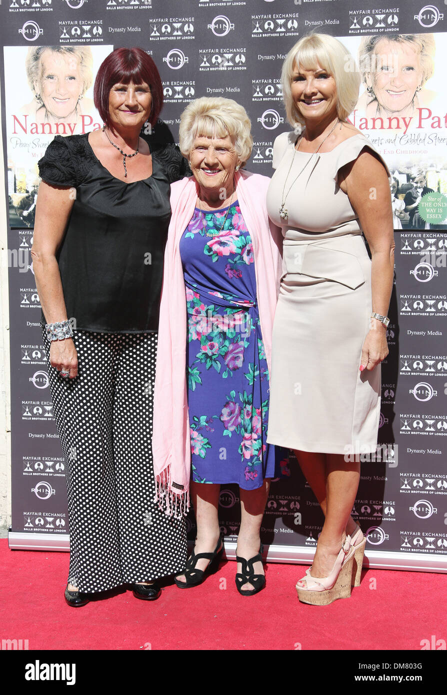 Nanny Pat with her daughters June and Carol Wright Nanny Pat launches ...