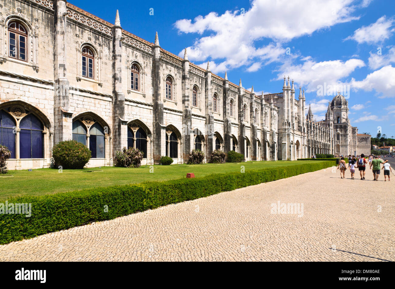 Stilvolle Mosteiro Dos Jeronimos Lissabon Portugal Ebenbild