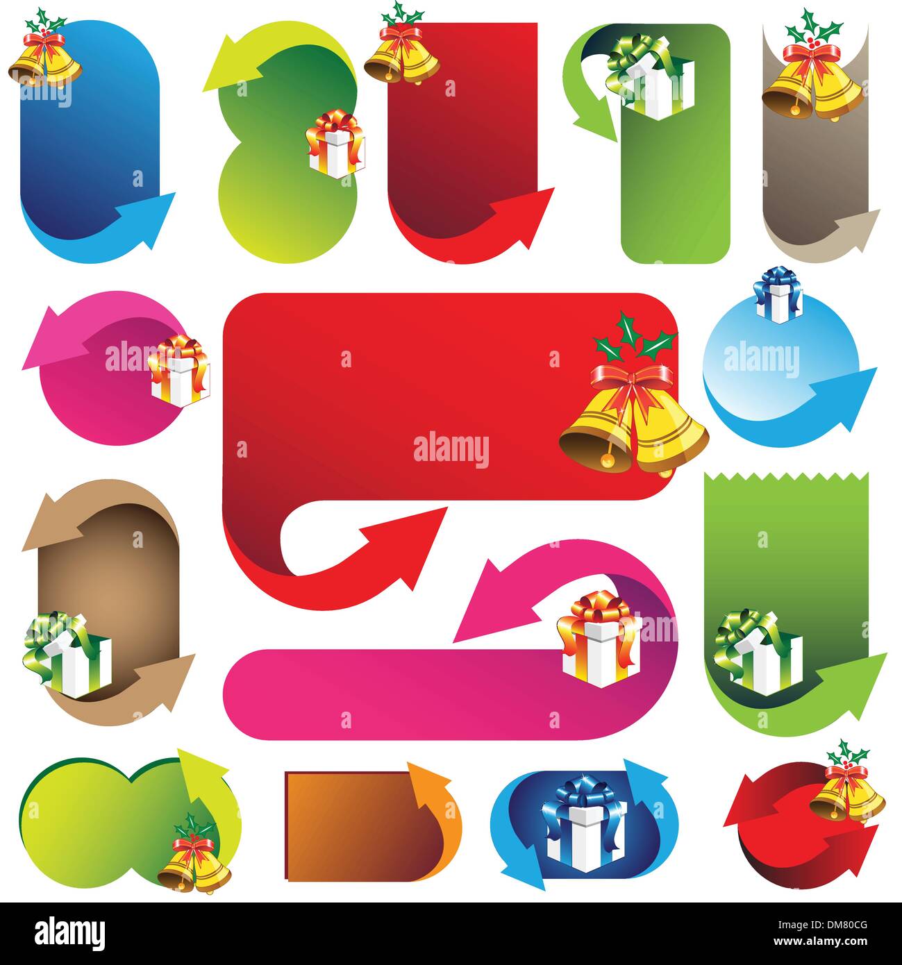 Cardboard banners Stock Vector Images - Alamy