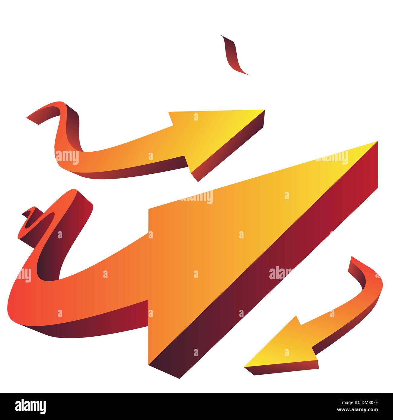 Blue red abstract background Cut Out Stock Images & Pictures - Alamy