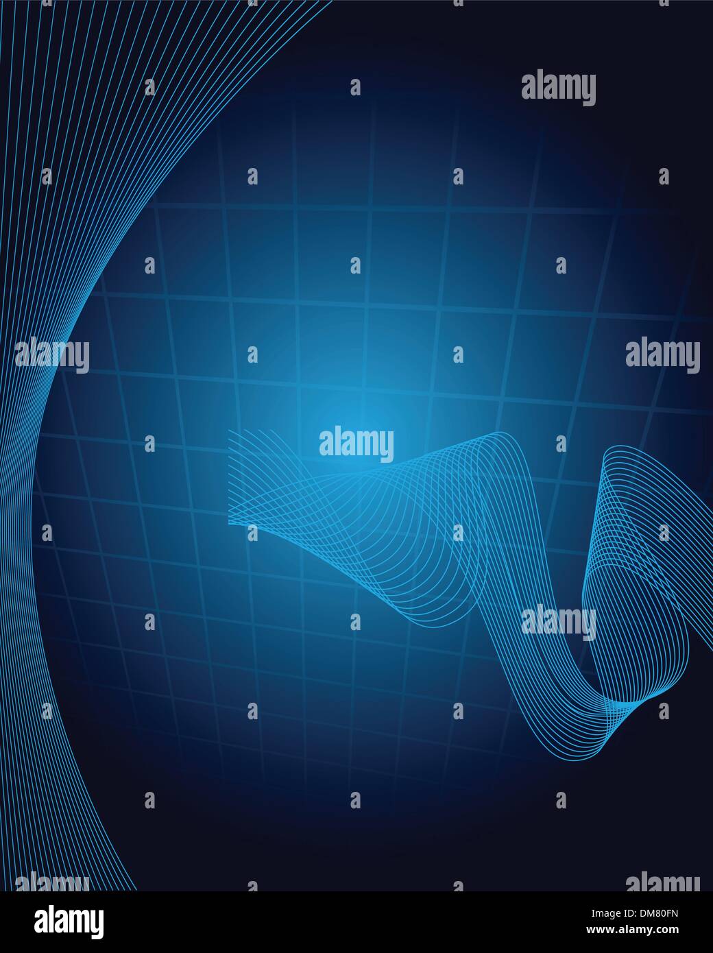Blue abstract background Stock Vector Image & Art - Alamy