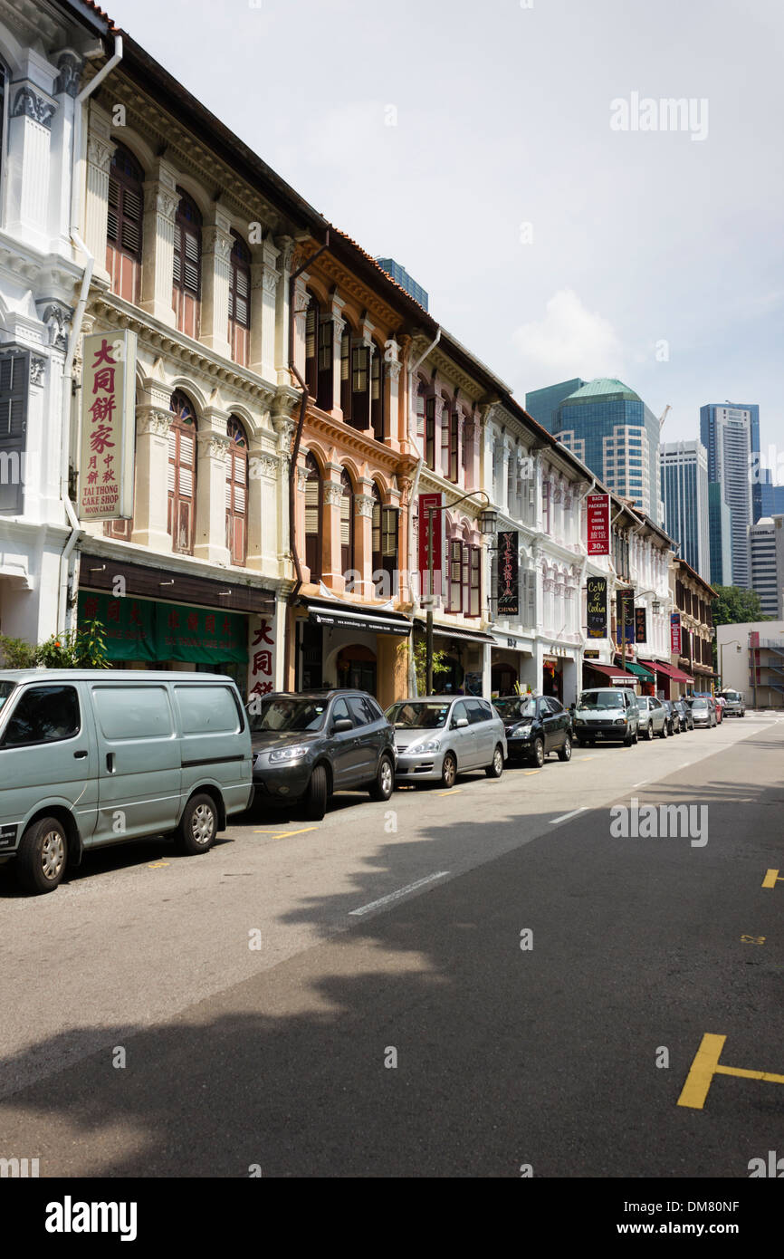 Mosque Street, Singapore Stock Photo - Alamy