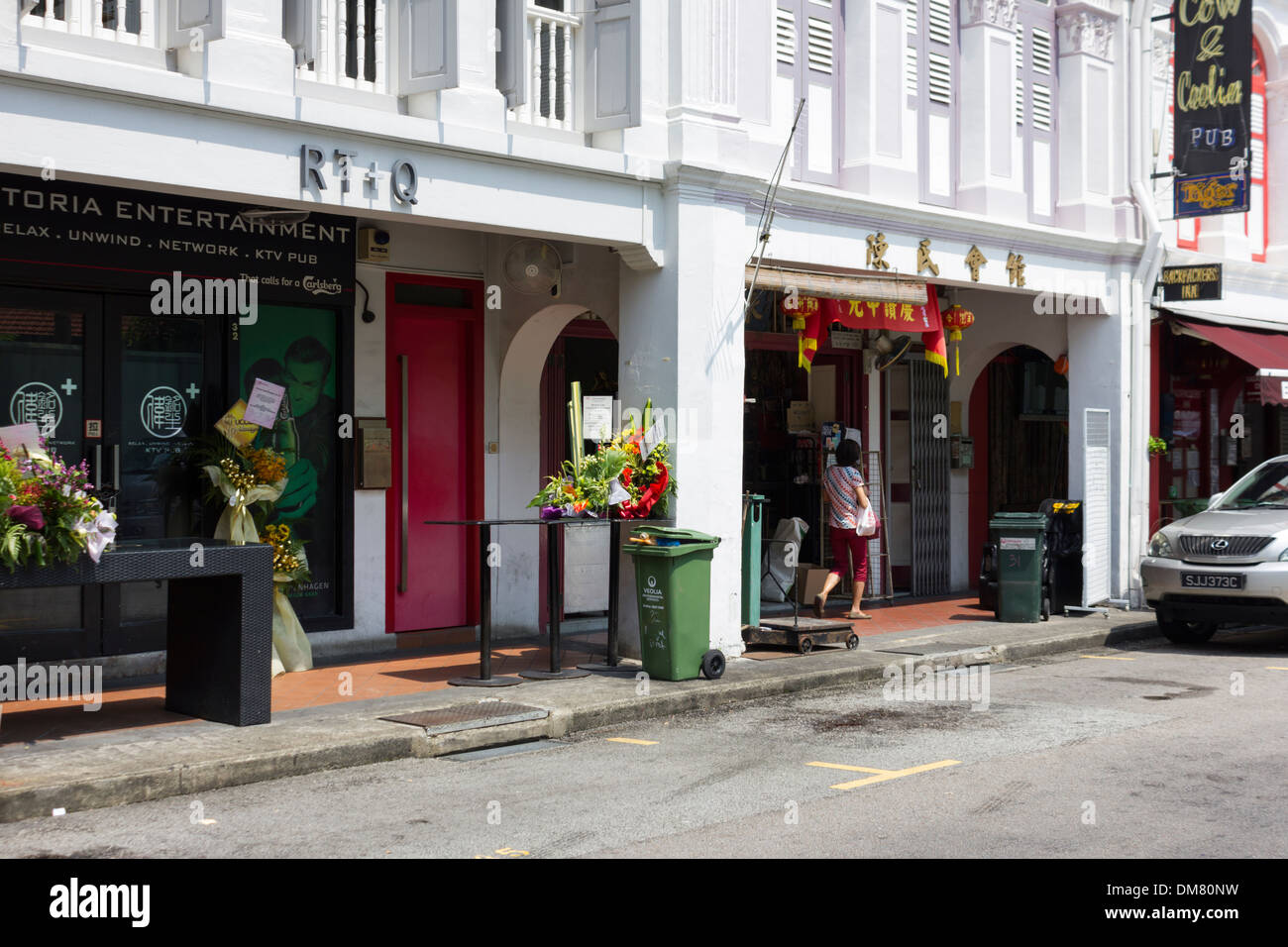 Mosque Street, Singapore Stock Photo - Alamy