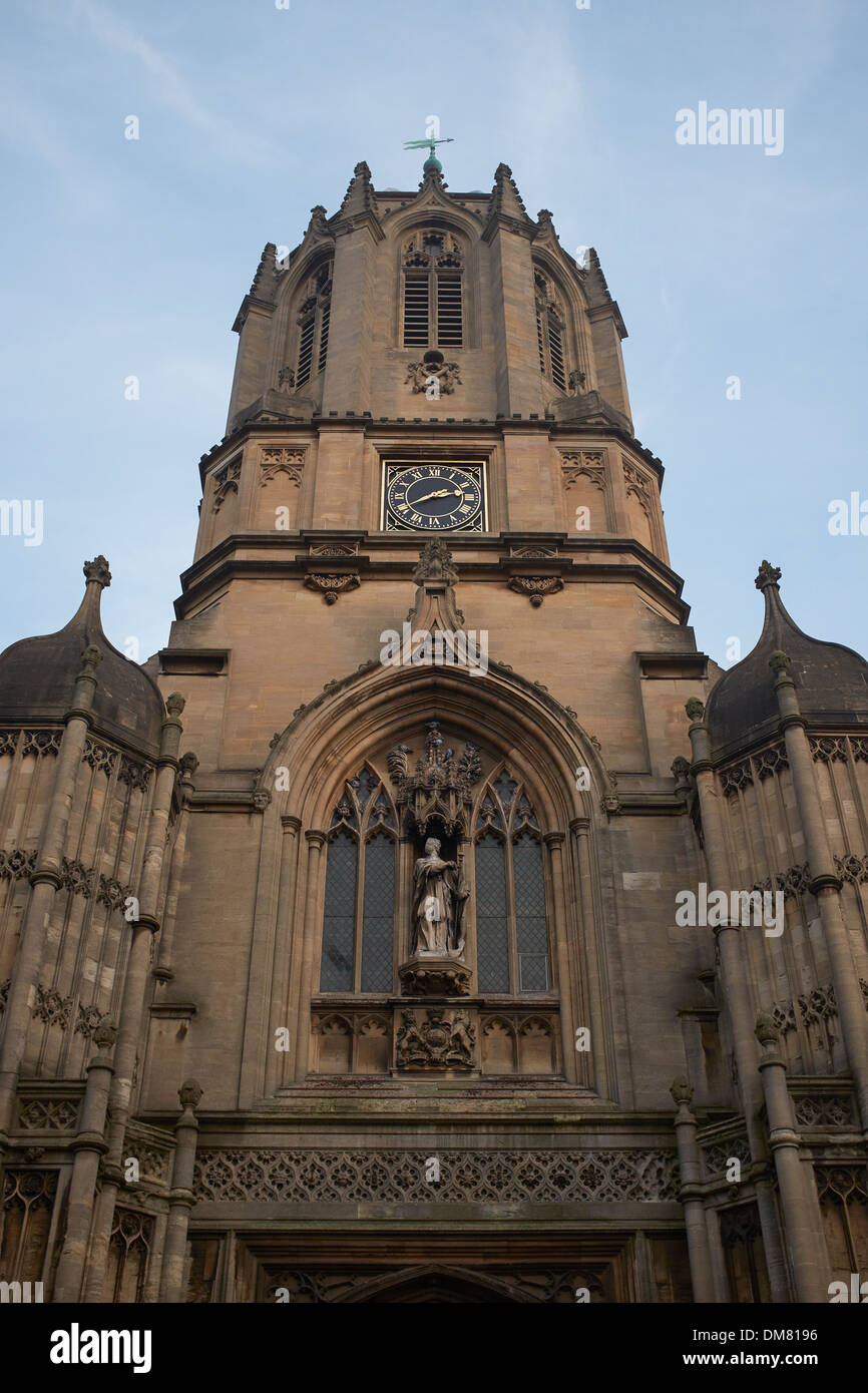 Entrance to Christ Church College Oxford University Stock Photo - Alamy