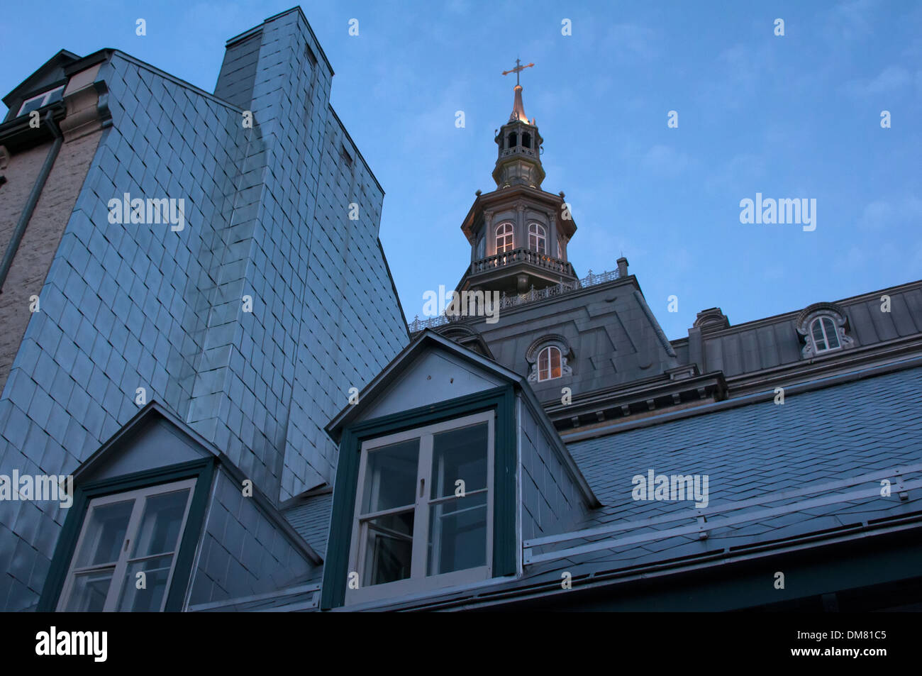 Old Quebec city Architecture Stock Photo - Alamy