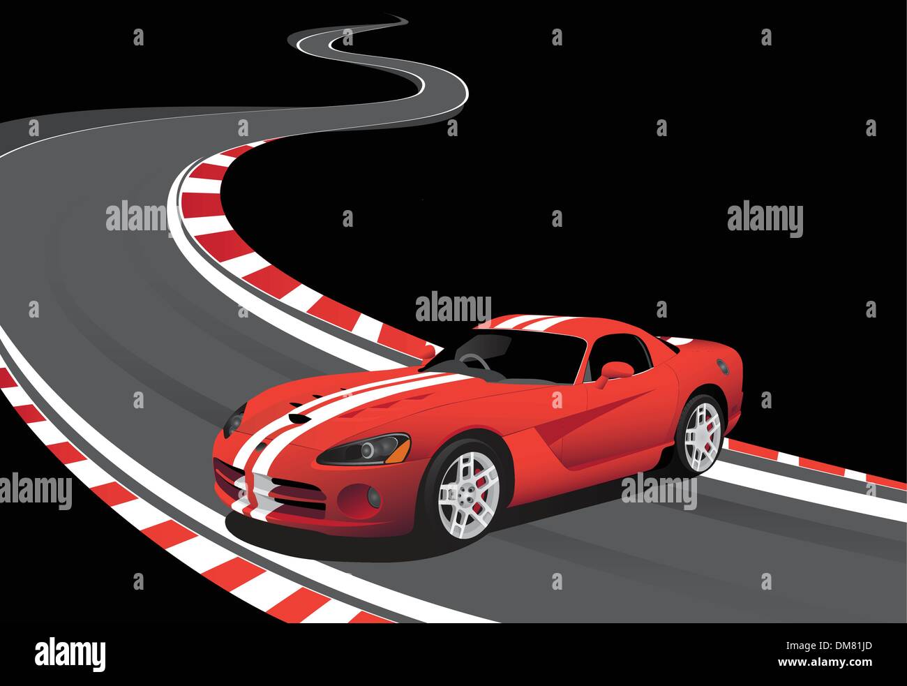 Racing dashboard Stock Vector Images - Alamy