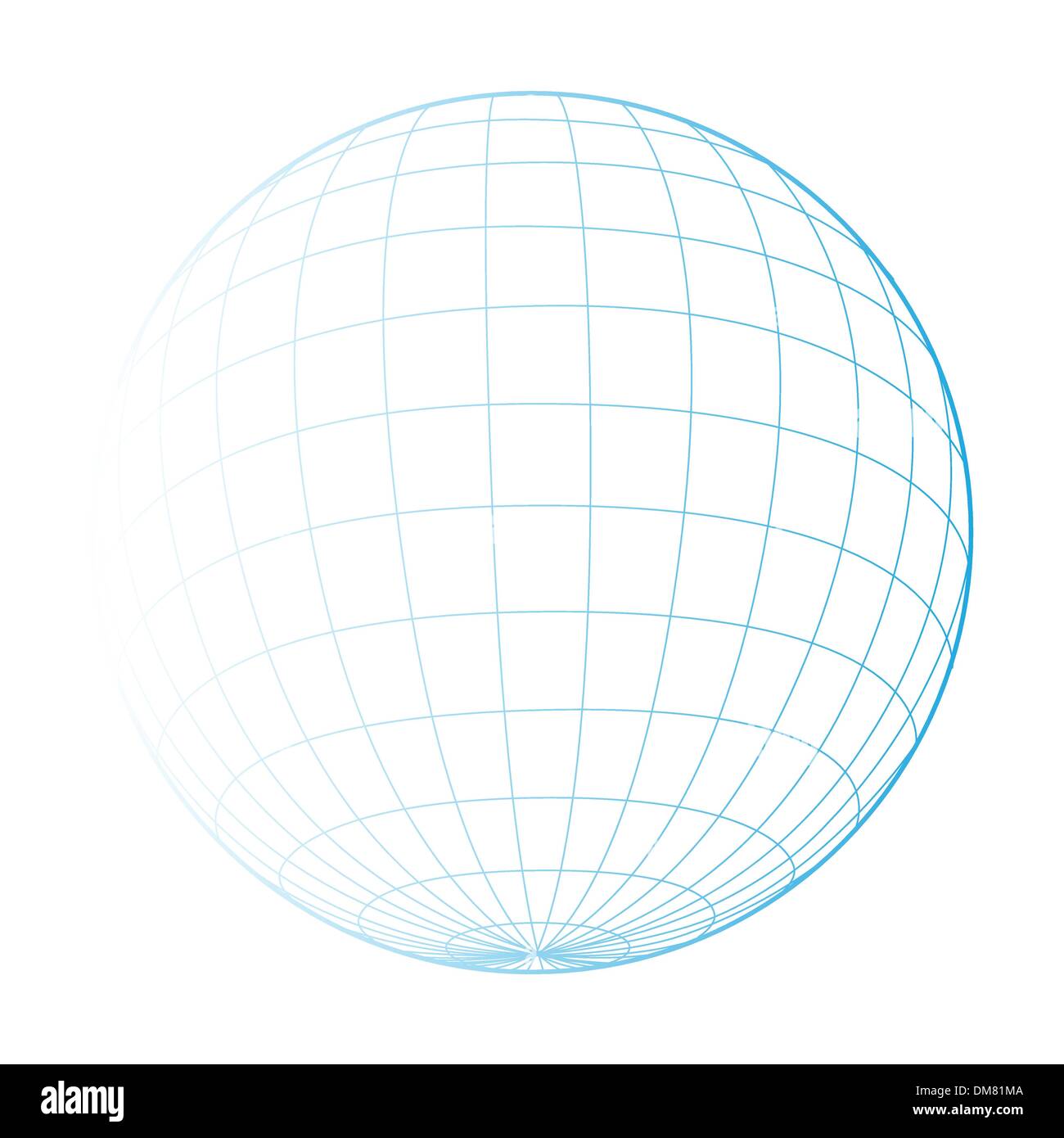 Wireframe circle hi-res stock photography and images - Alamy