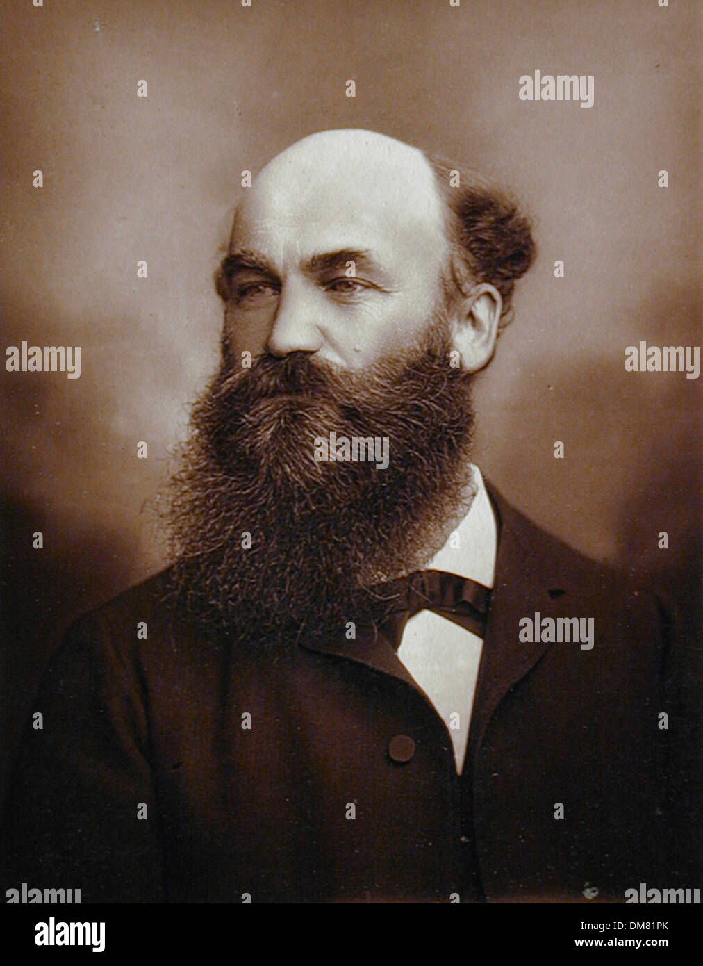 This portrait of P. Robinet captures the subject with precision and ...