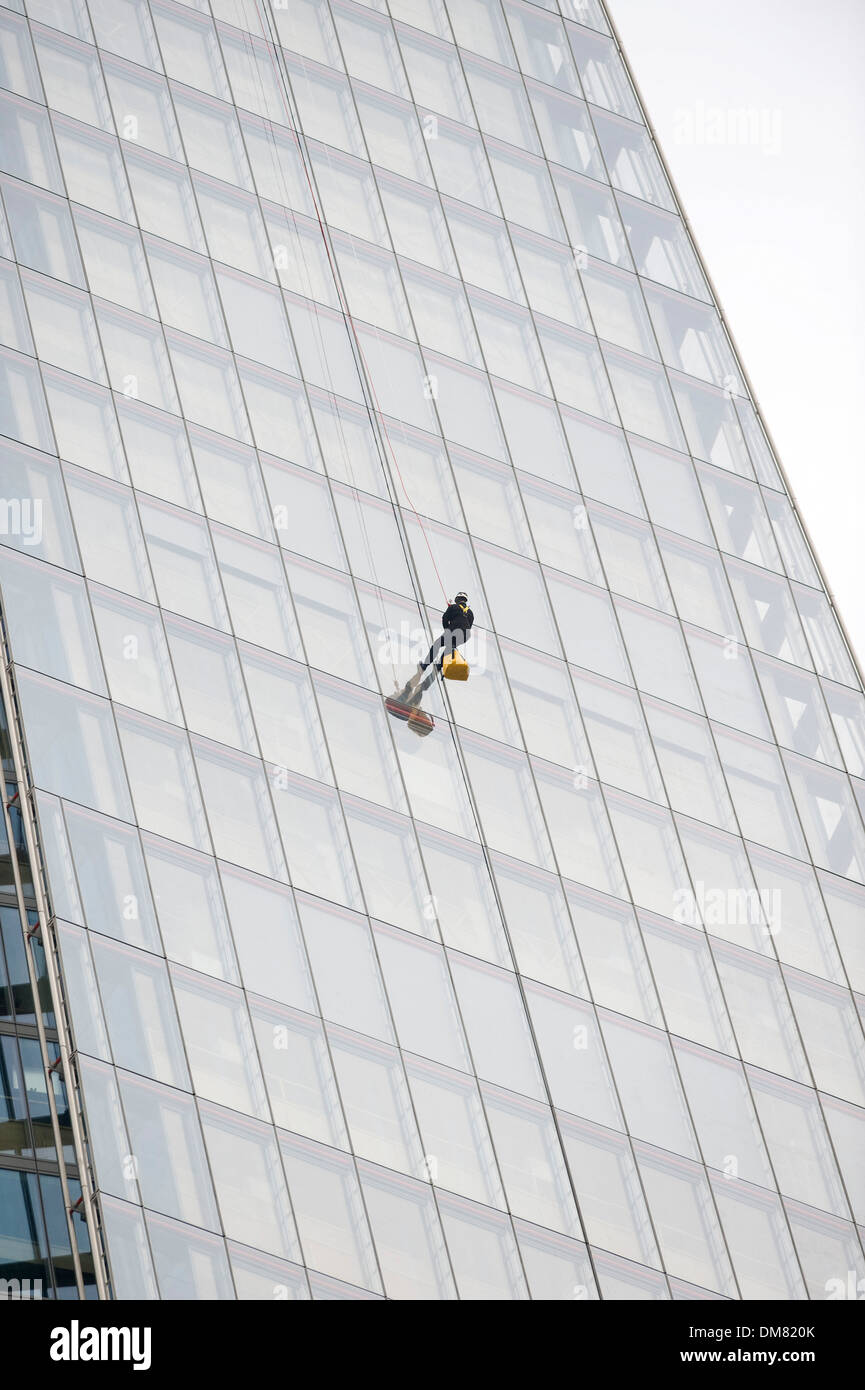 HRH Prince Andrew Duke of York abseils from Shard's 87th floor to raise ...