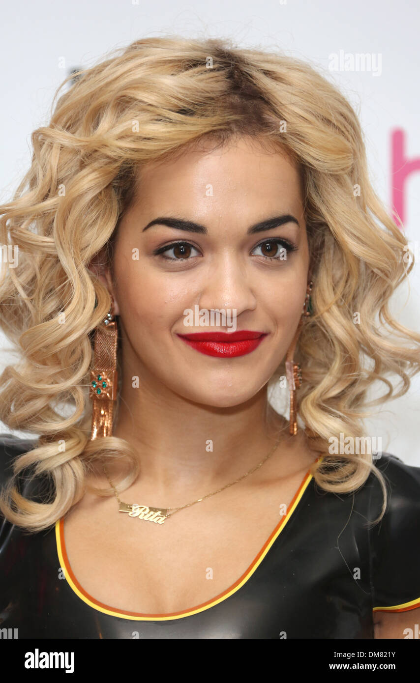 Rita Ora signs copies of her debut album 'Ora' at HMV Whiteleys London ...
