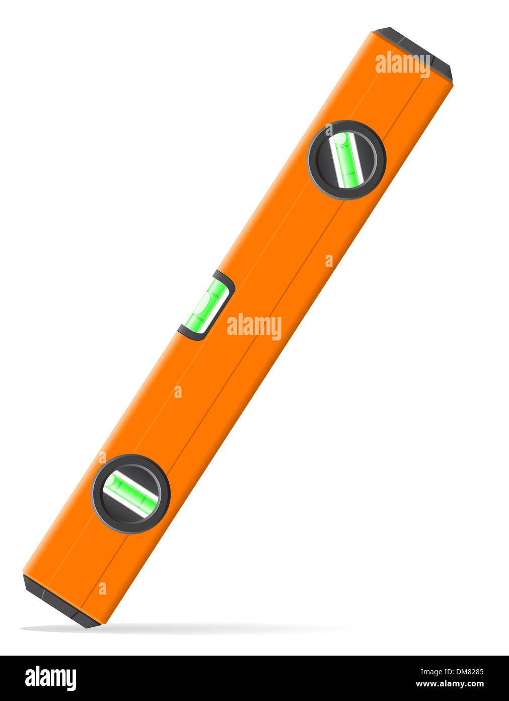 tool level illustration isolated on white background Stock Photo - Alamy