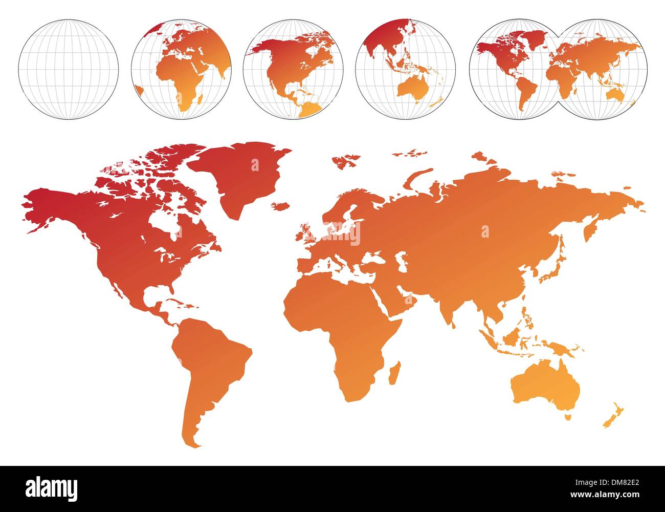 Cable map of the world hi-res stock photography and images - Alamy