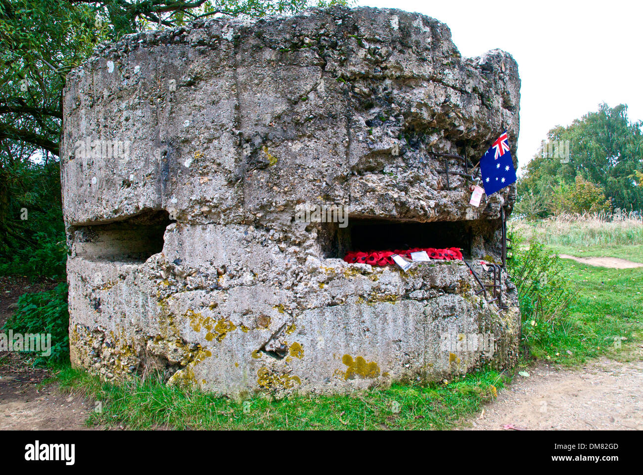 World war one pill box hi-res stock photography and images - Alamy