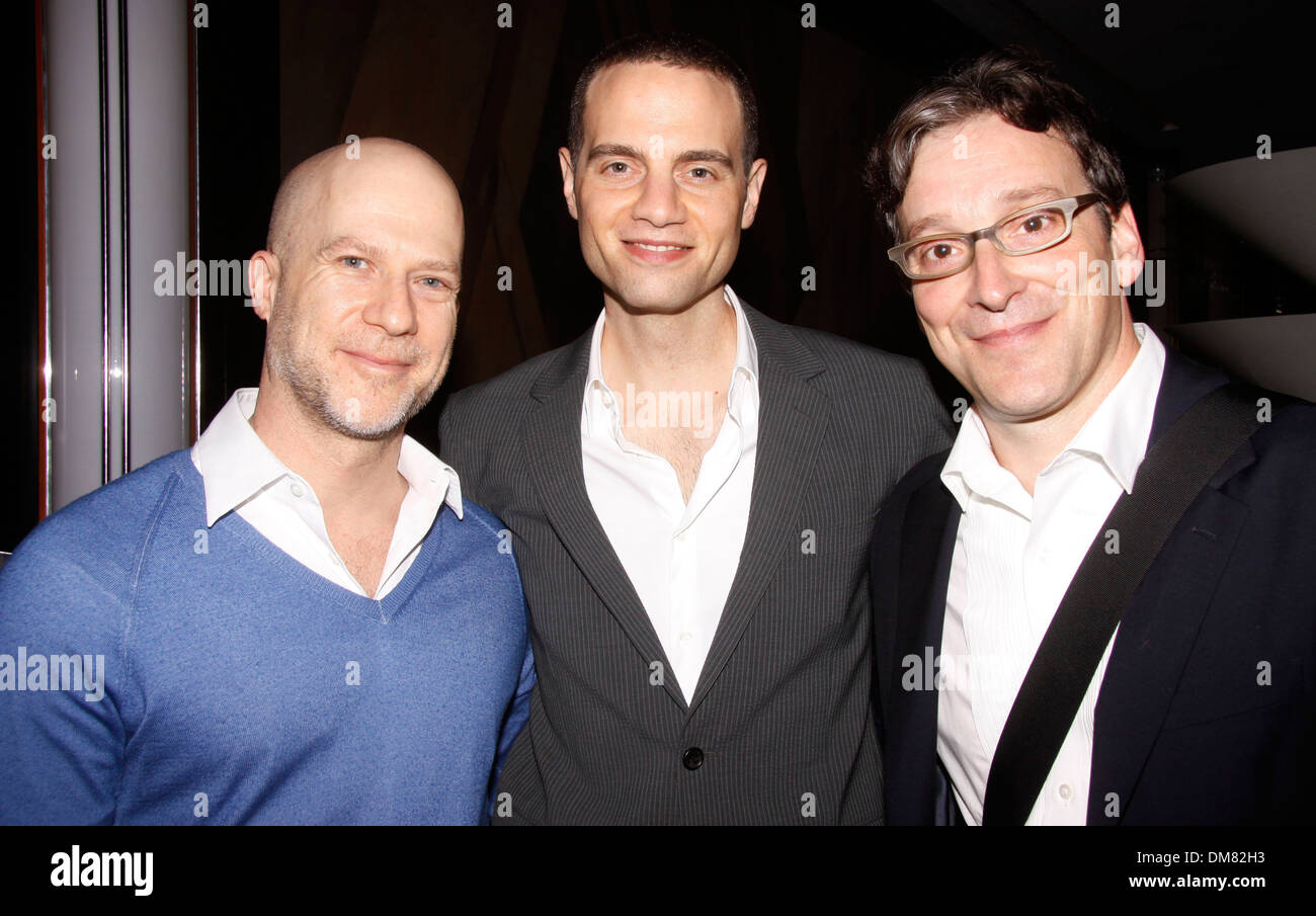 Richie Jackson Jordan Roth and Jeremy Shamos Closing night after party ...