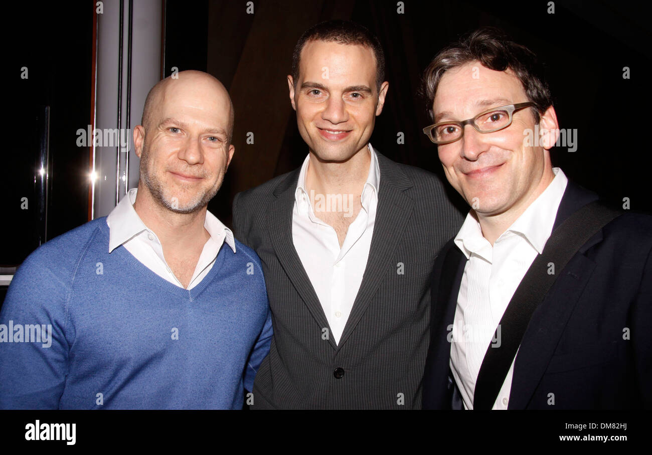 Richie Jackson Jordan Roth and Jeremy Shamos Closing night after party ...