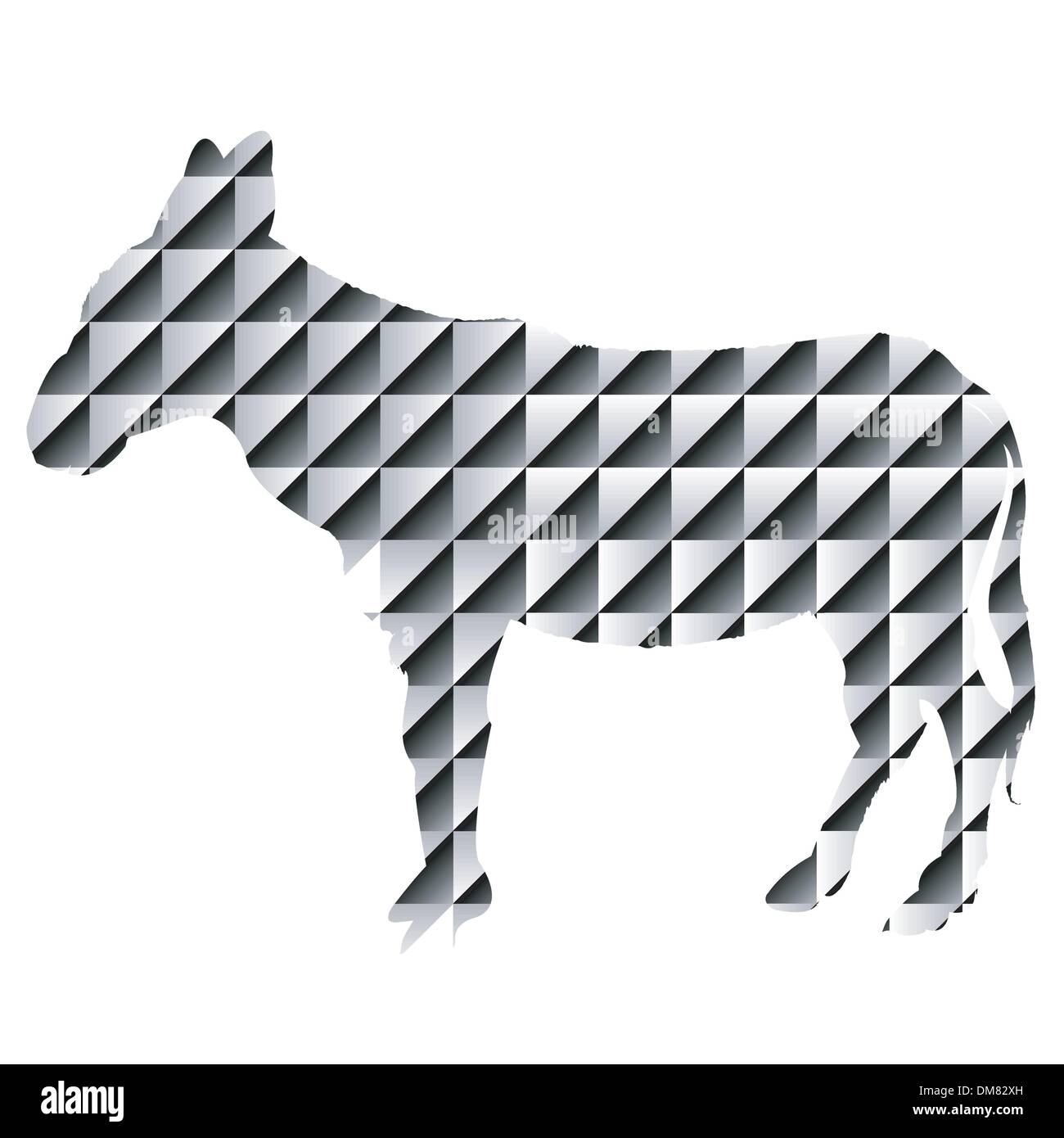 Zebra illustration wallpaper Cut Out Stock Images & Pictures - Alamy