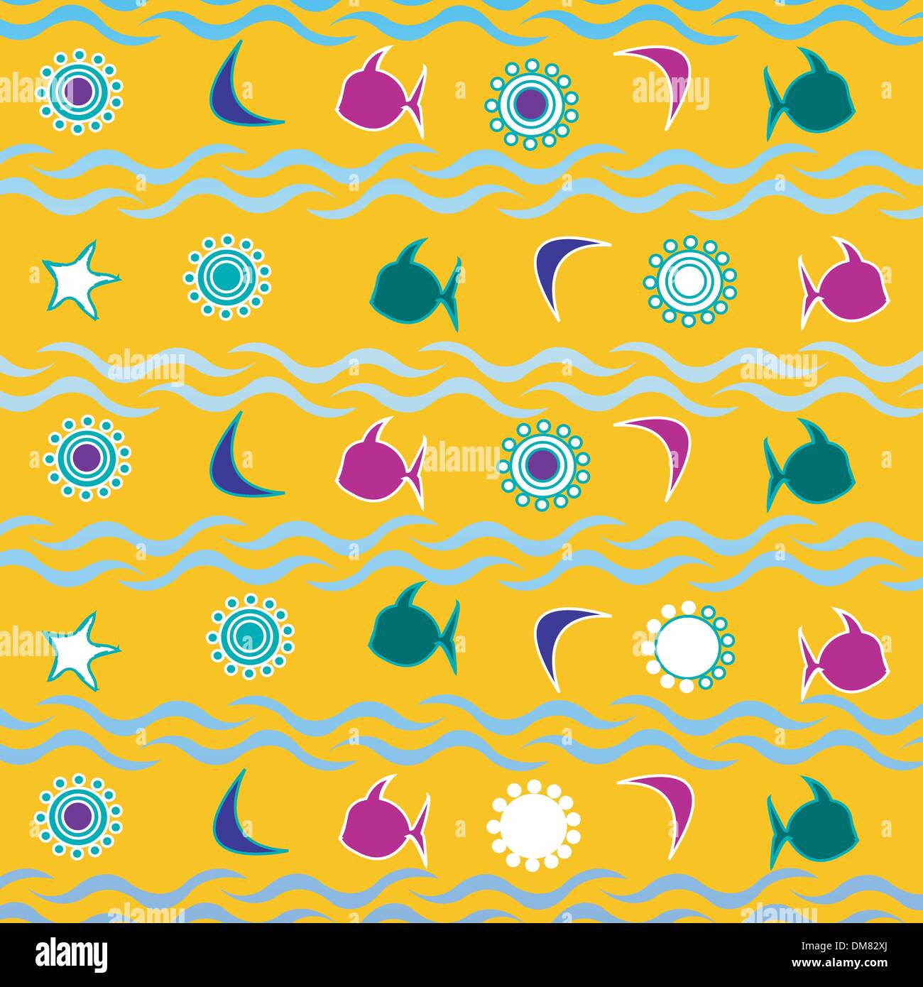 Abstract marine background Stock Vector Images - Alamy