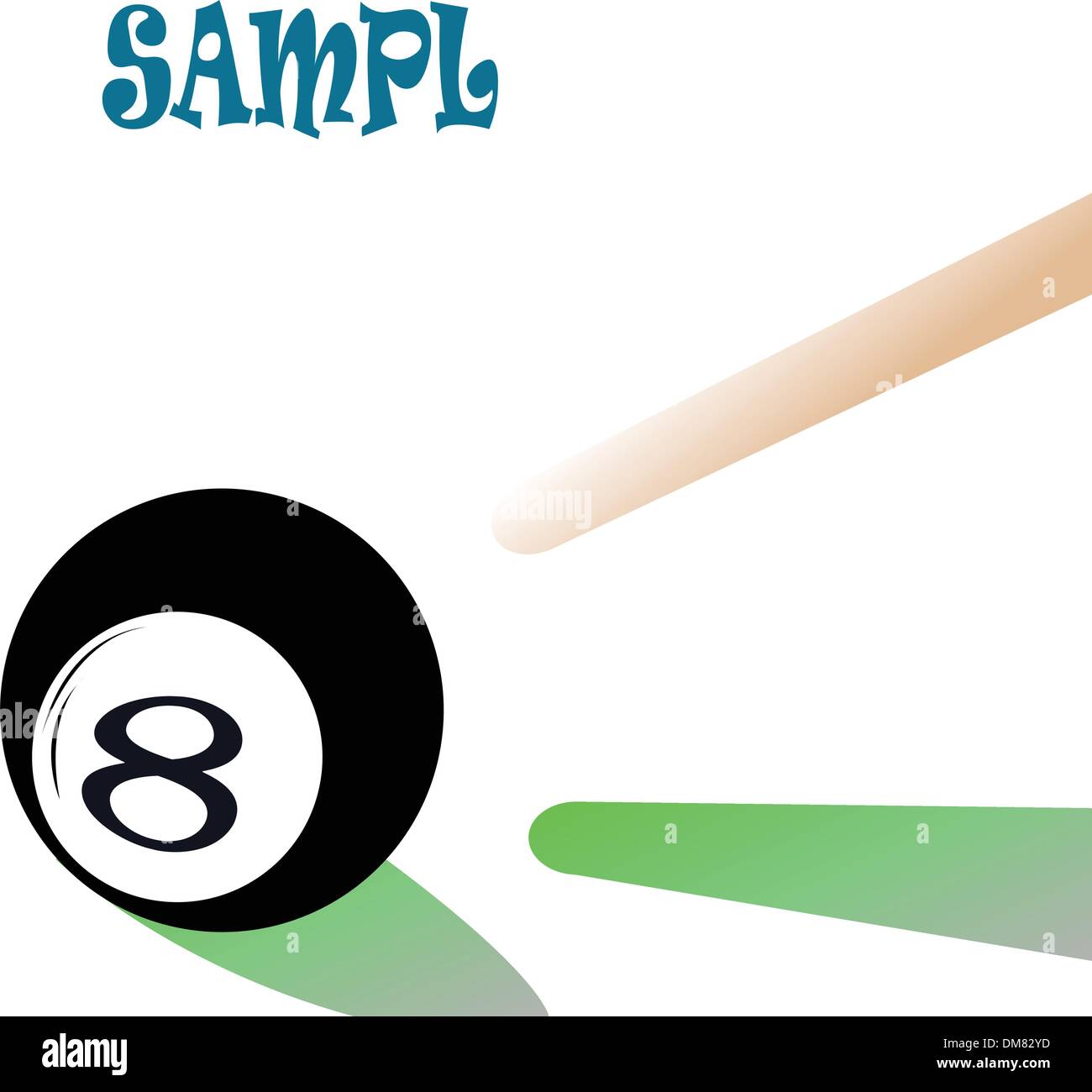 Billiards playing group Stock Vector Images - Alamy