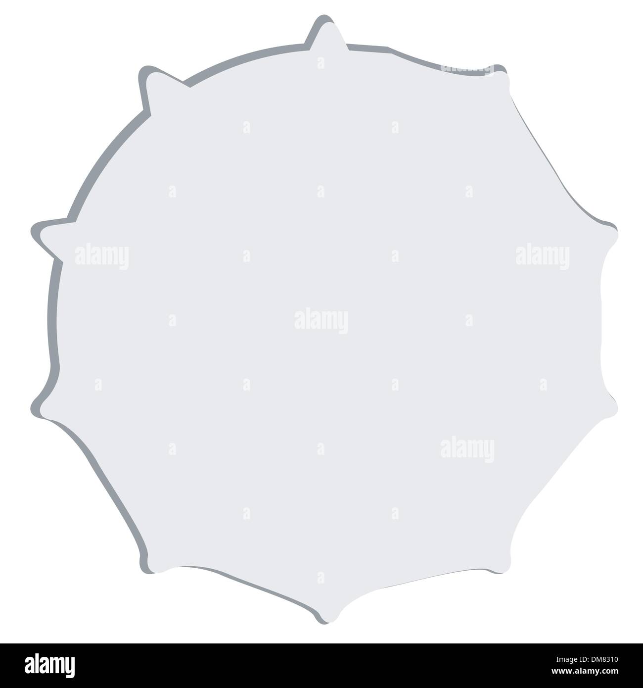 Snow flake sticker Stock Vector Image & Art - Alamy