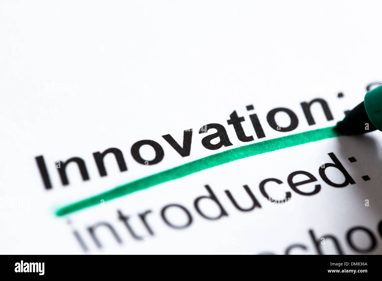 Underlined word hi-res stock photography and images - Alamy