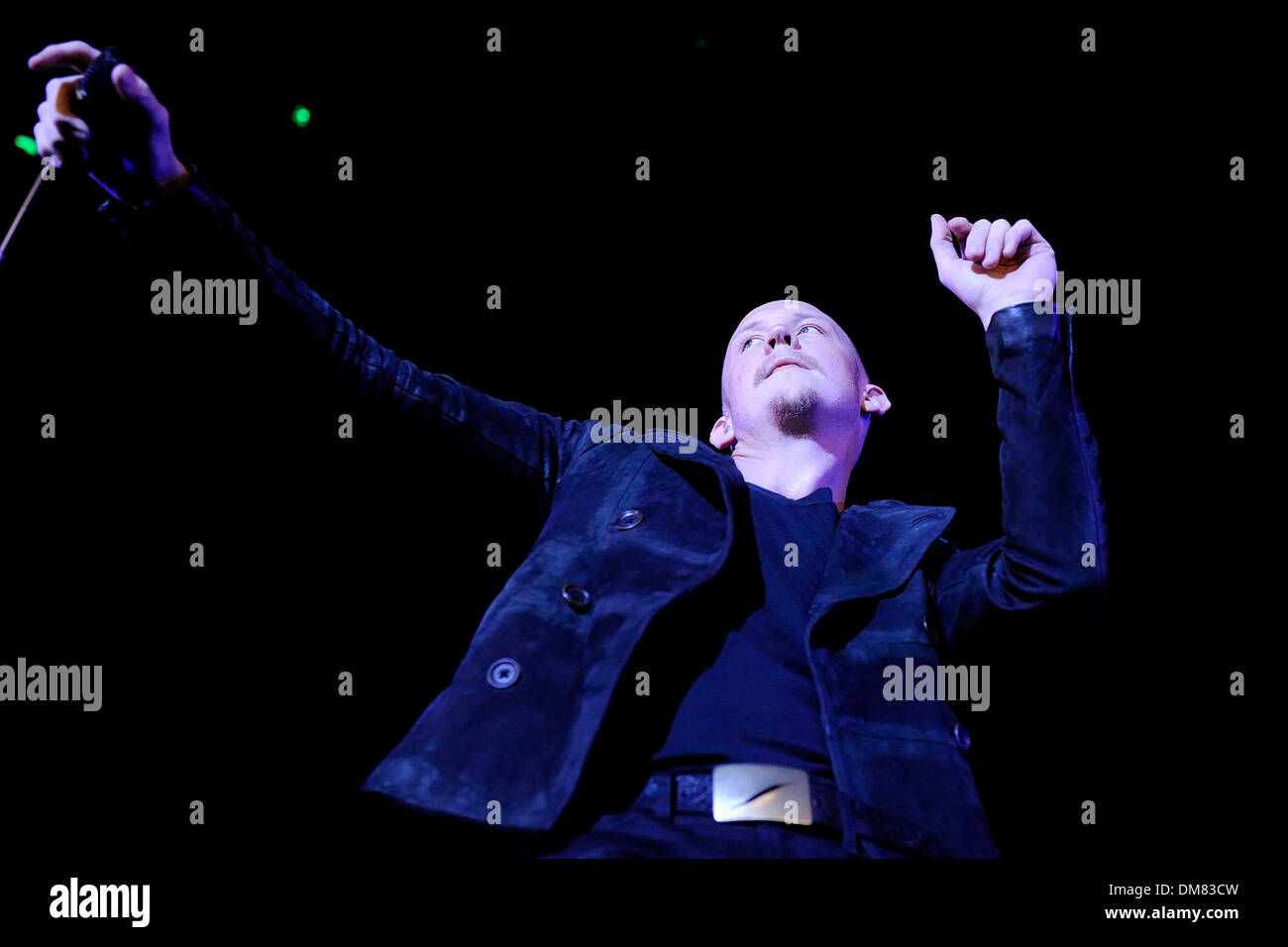 Isaac Slade 'The Fray' performs at Molson Canadian Amphitheatre Toronto ...