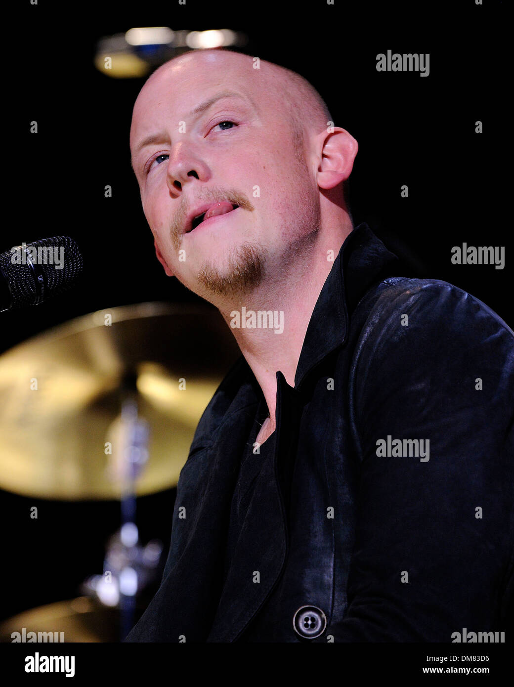 Isaac Slade 'The Fray' performs at Molson Canadian Amphitheatre Toronto ...
