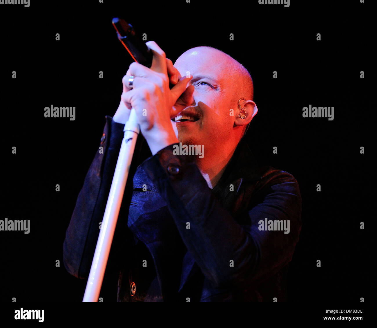 Isaac Slade 'The Fray' performs at Molson Canadian Amphitheatre Toronto ...