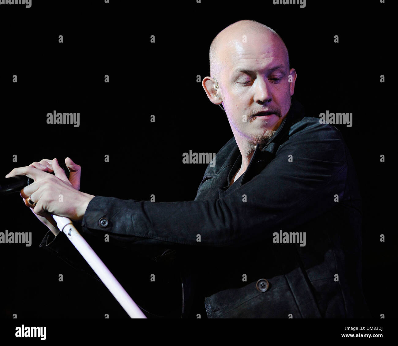 Isaac Slade 'The Fray' performs at Molson Canadian Amphitheatre Toronto ...