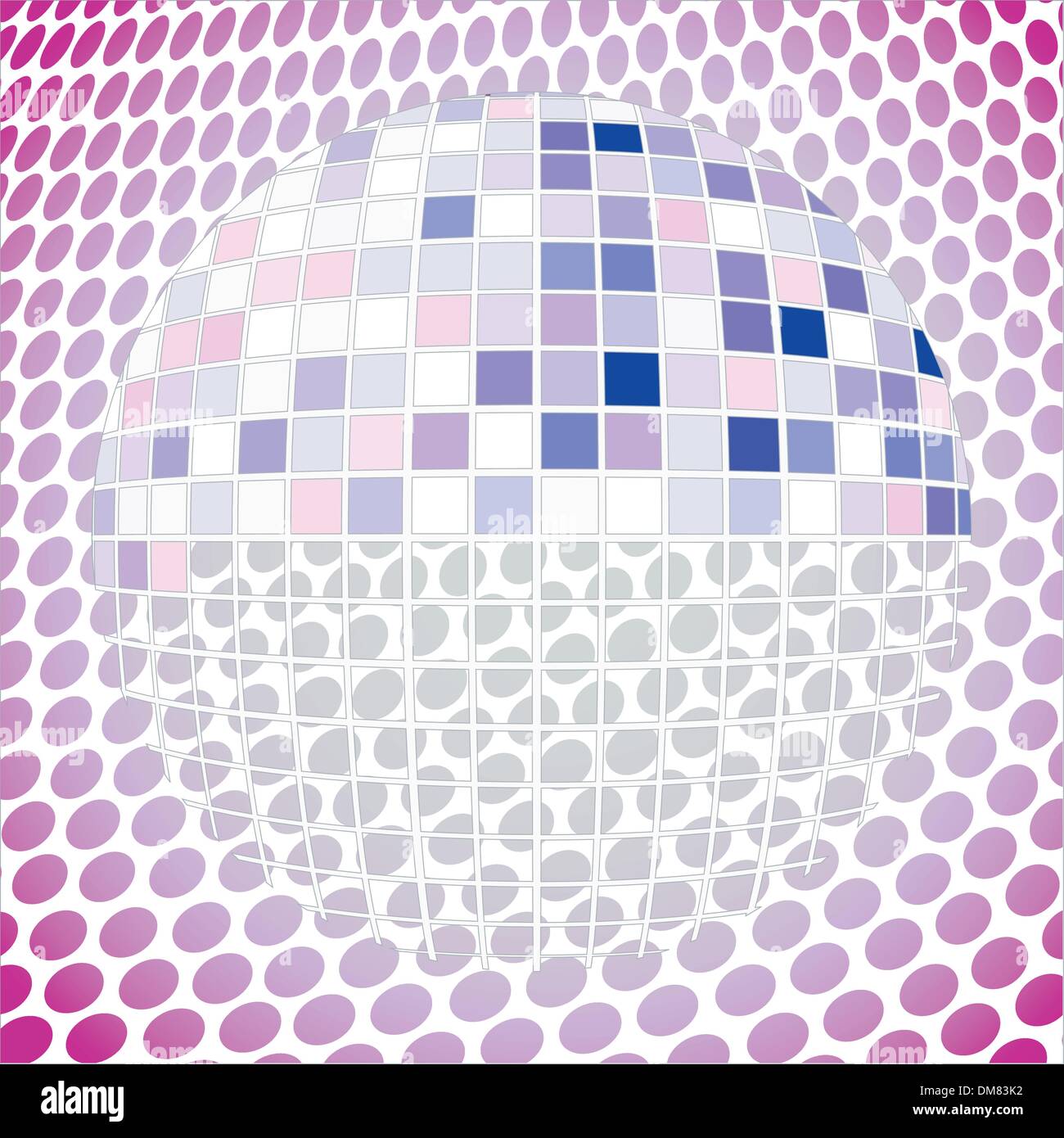 Velvet disco ball Stock Vector Images - Alamy