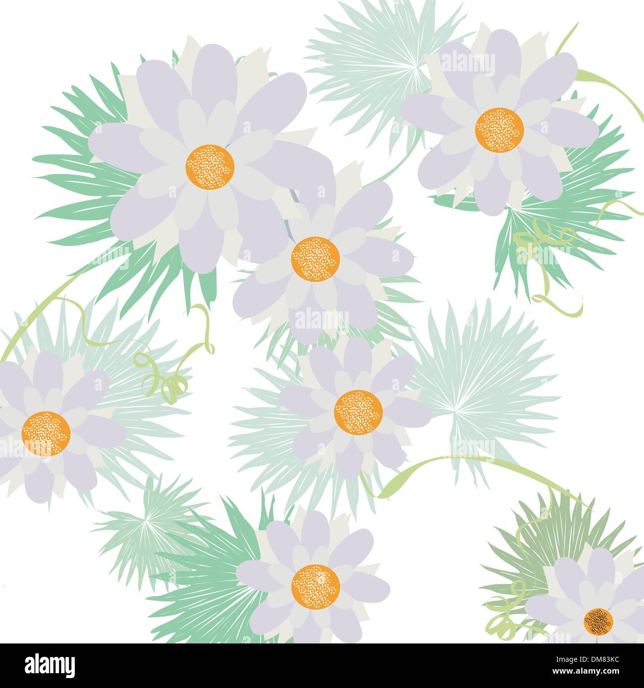 Beautiful water lilly flower Stock Vector Images - Alamy