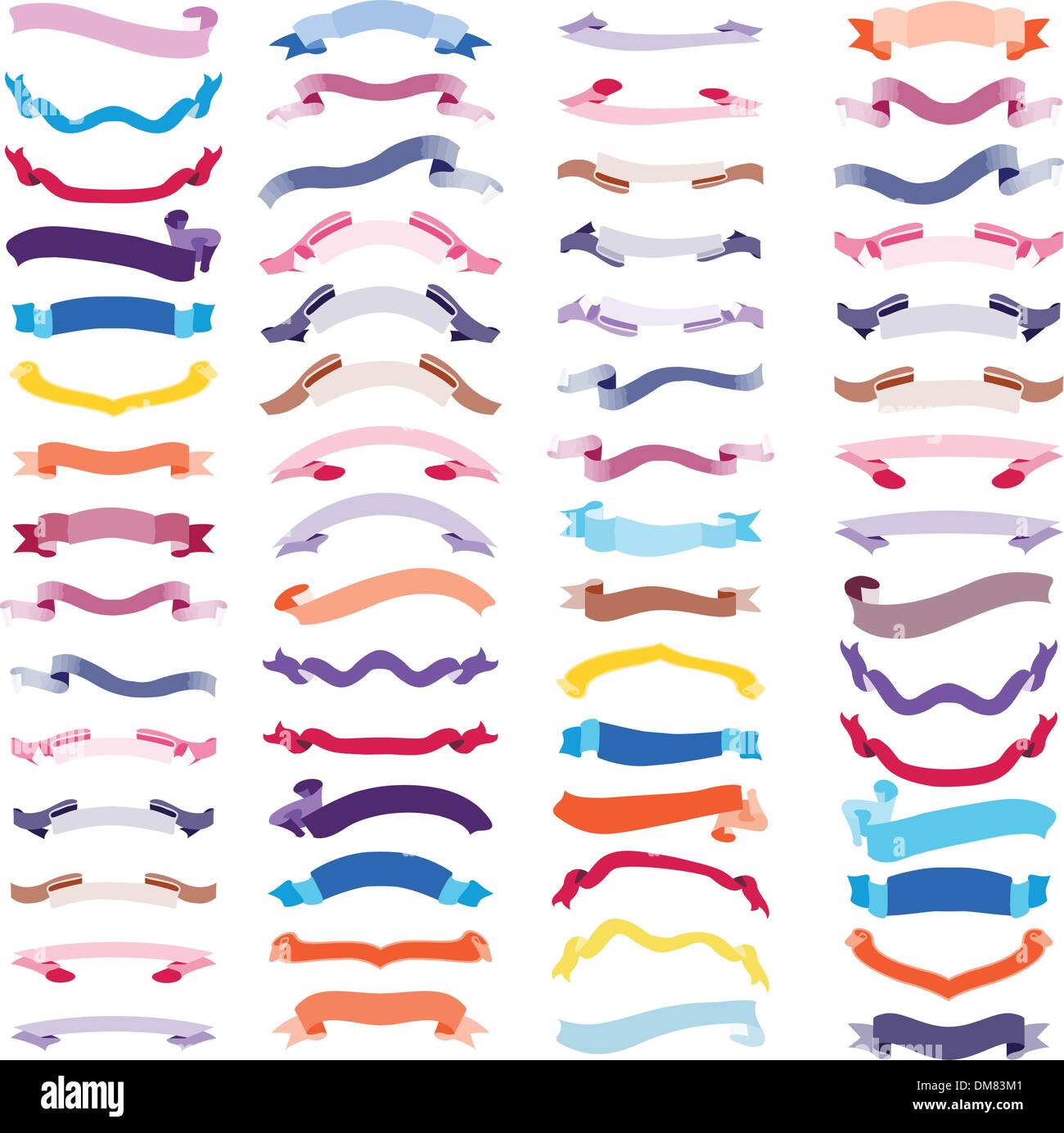 Ribbons poster hi-res stock photography and images - Alamy