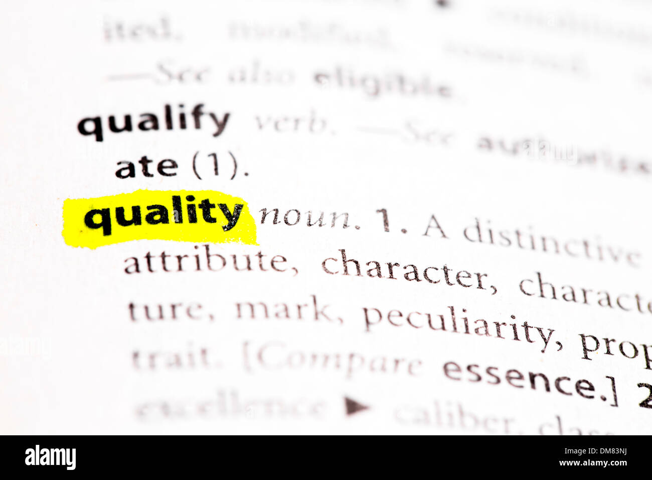 Definition Cut Out Stock Images & Pictures - Alamy