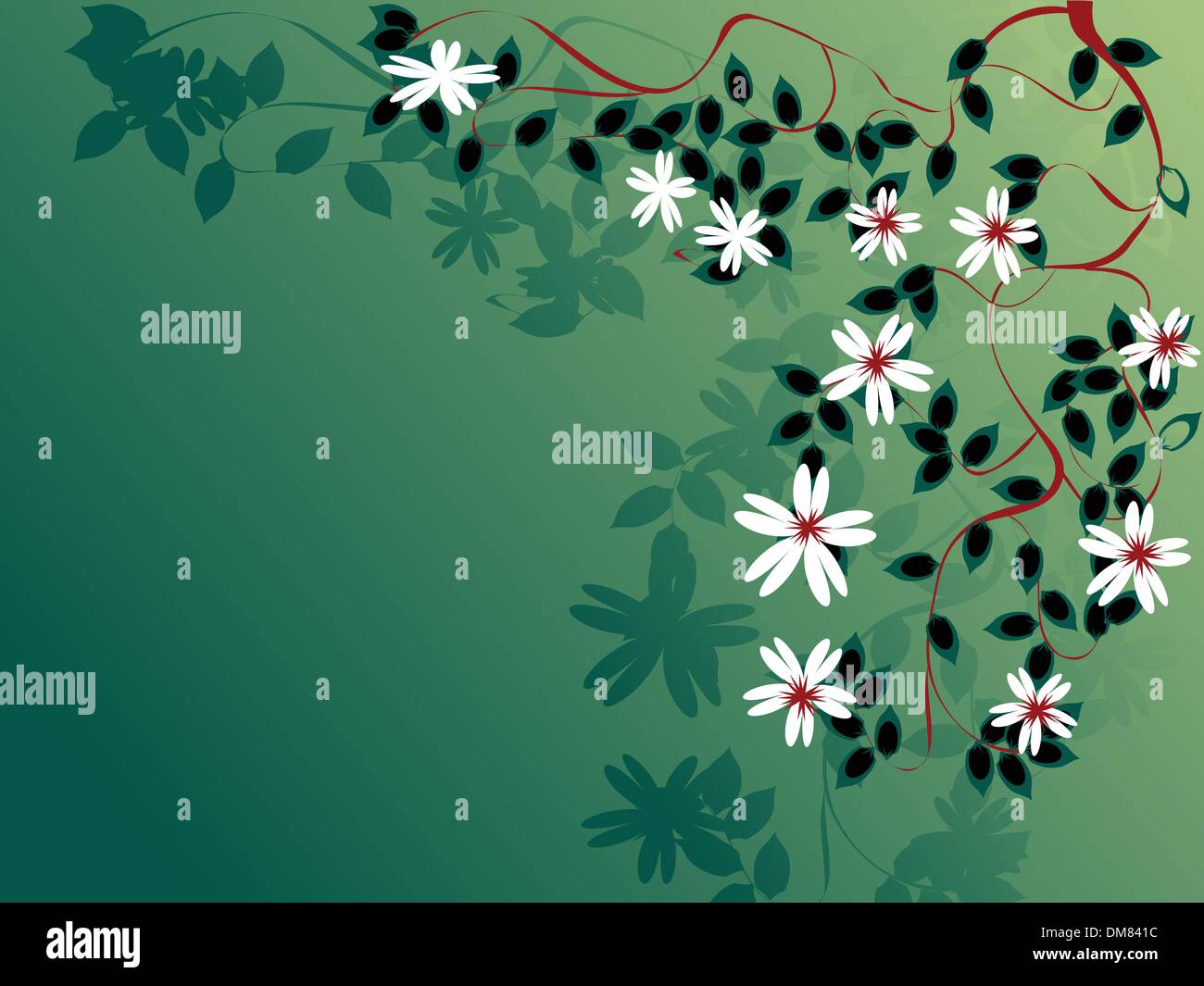 Abstract apple tree Stock Vector Image & Art - Alamy