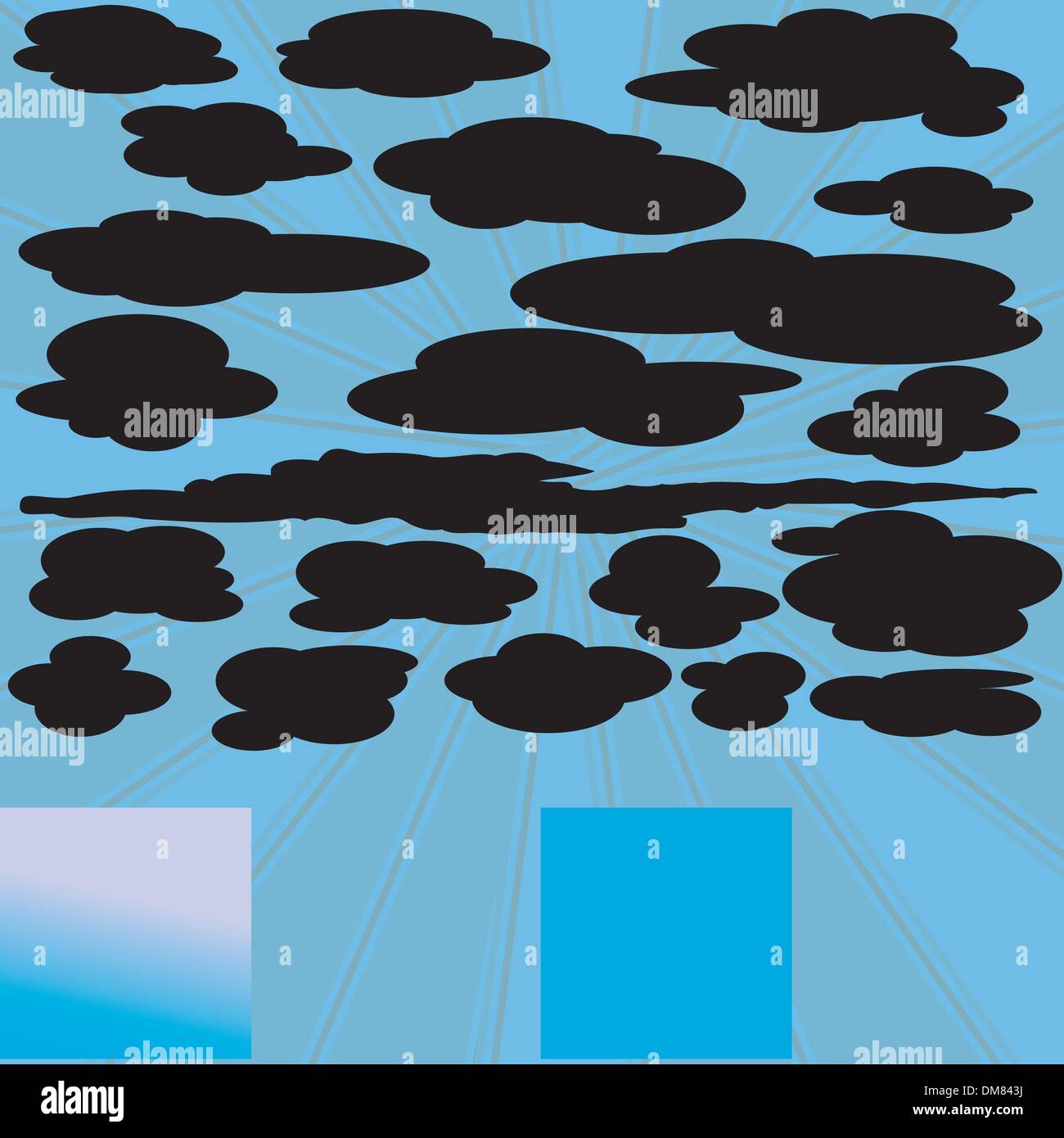 Clear sky background Stock Vector Images - Alamy