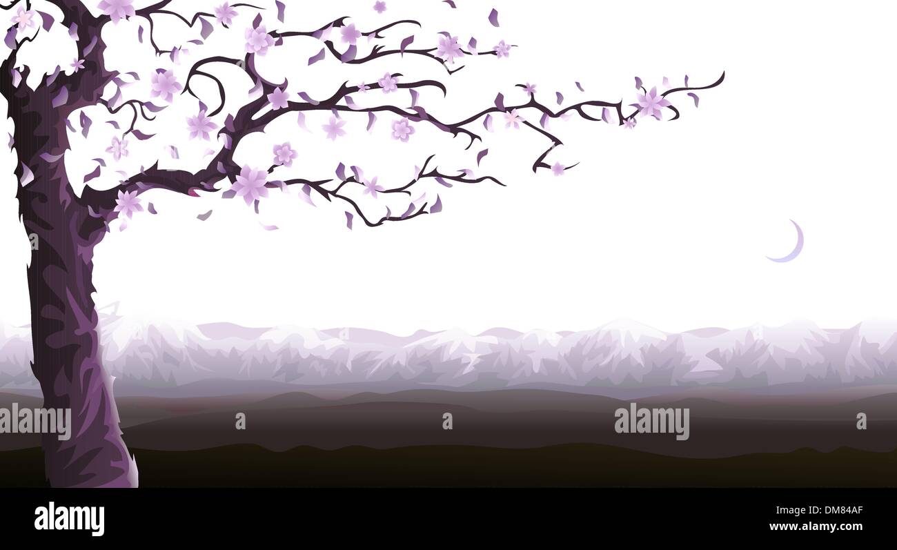 Range tree Stock Vector Images - Alamy