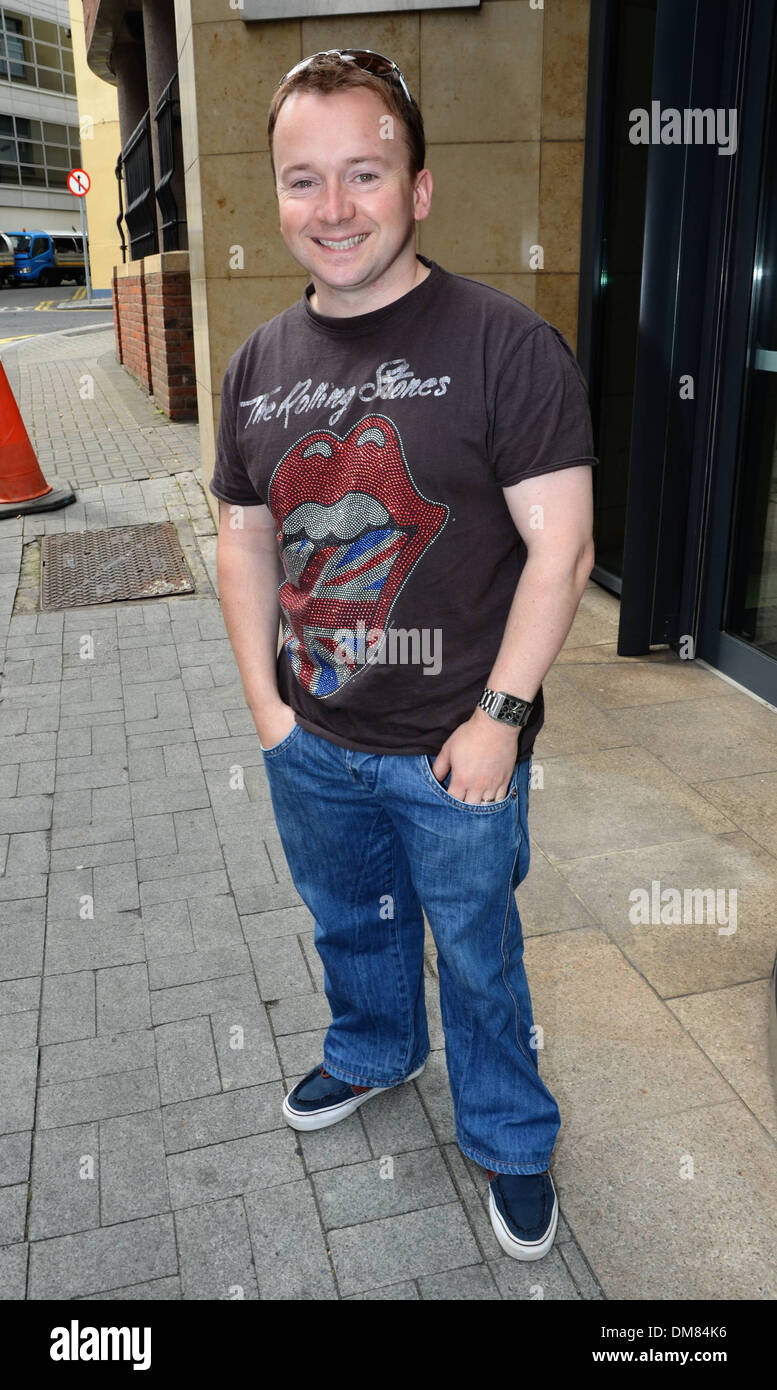 The Rivals contestant Richie Hayes Celebrities at Today FM to promote ...